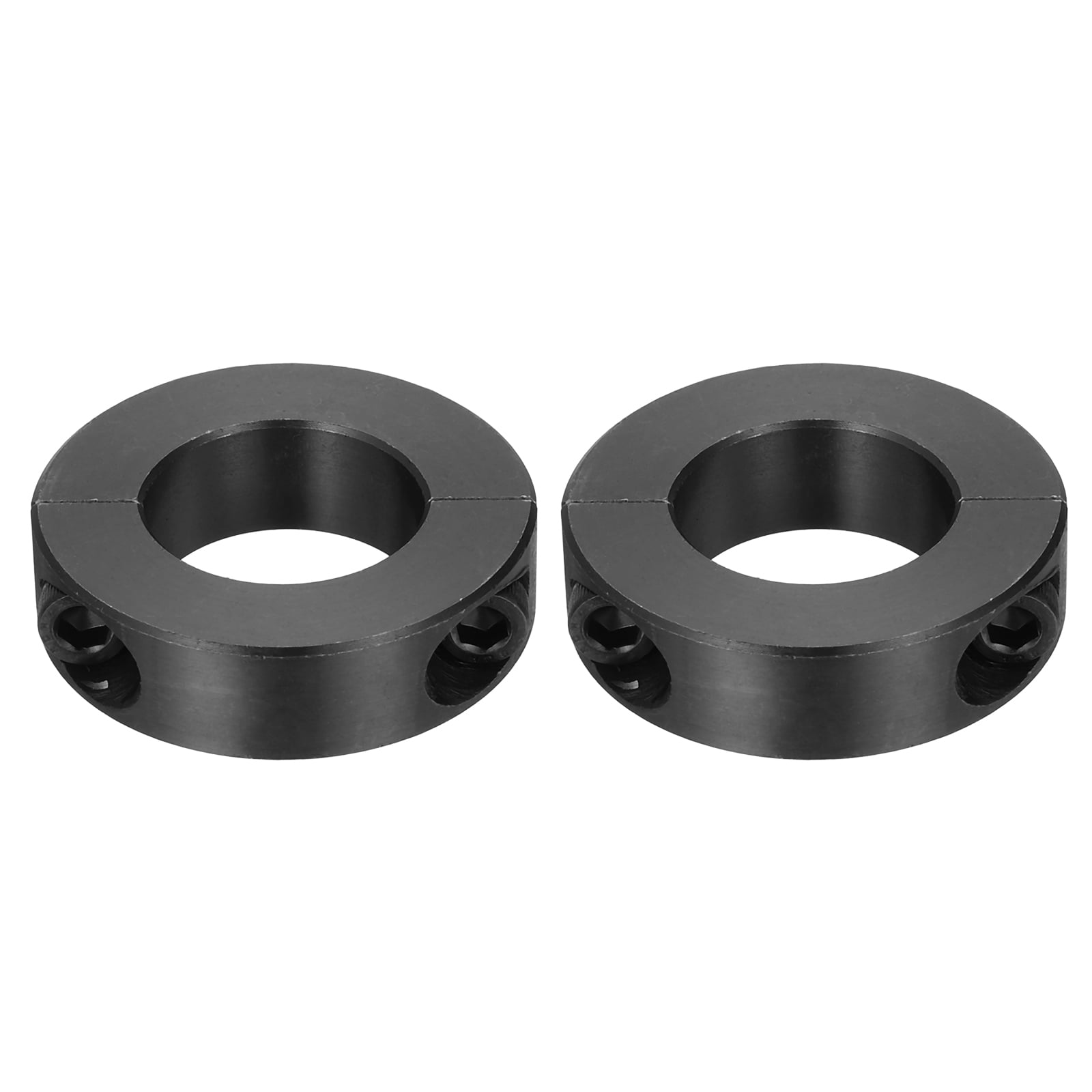 Uxcell 2pack Double Split Shaft Collars 30mm Bore, Two-Piece Clamping ...