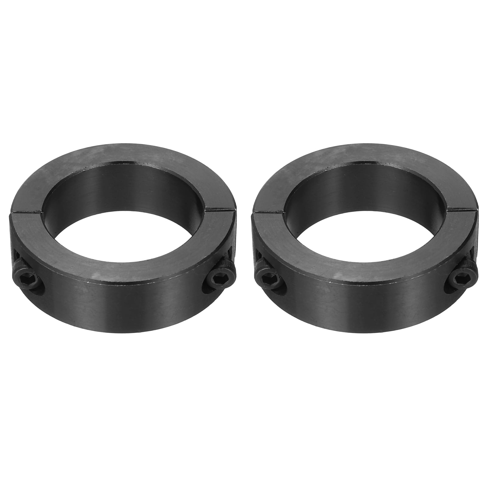 Uxcell 2pack Double Split Shaft Collars 35mm Bore, Two-Piece Clamping ...