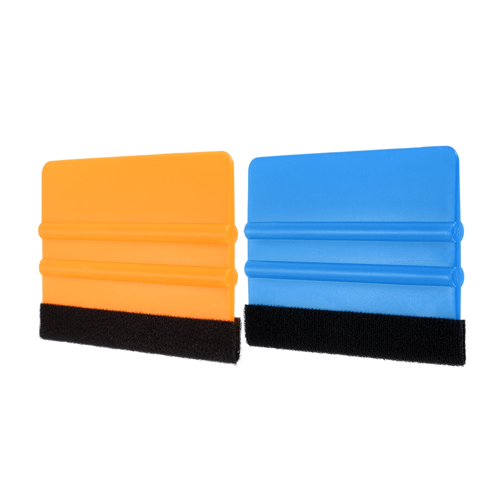 Uxcell 2pack Vinyl Squeegee, Felt Edge Decal Tool, 4-Inch Scraper for ...