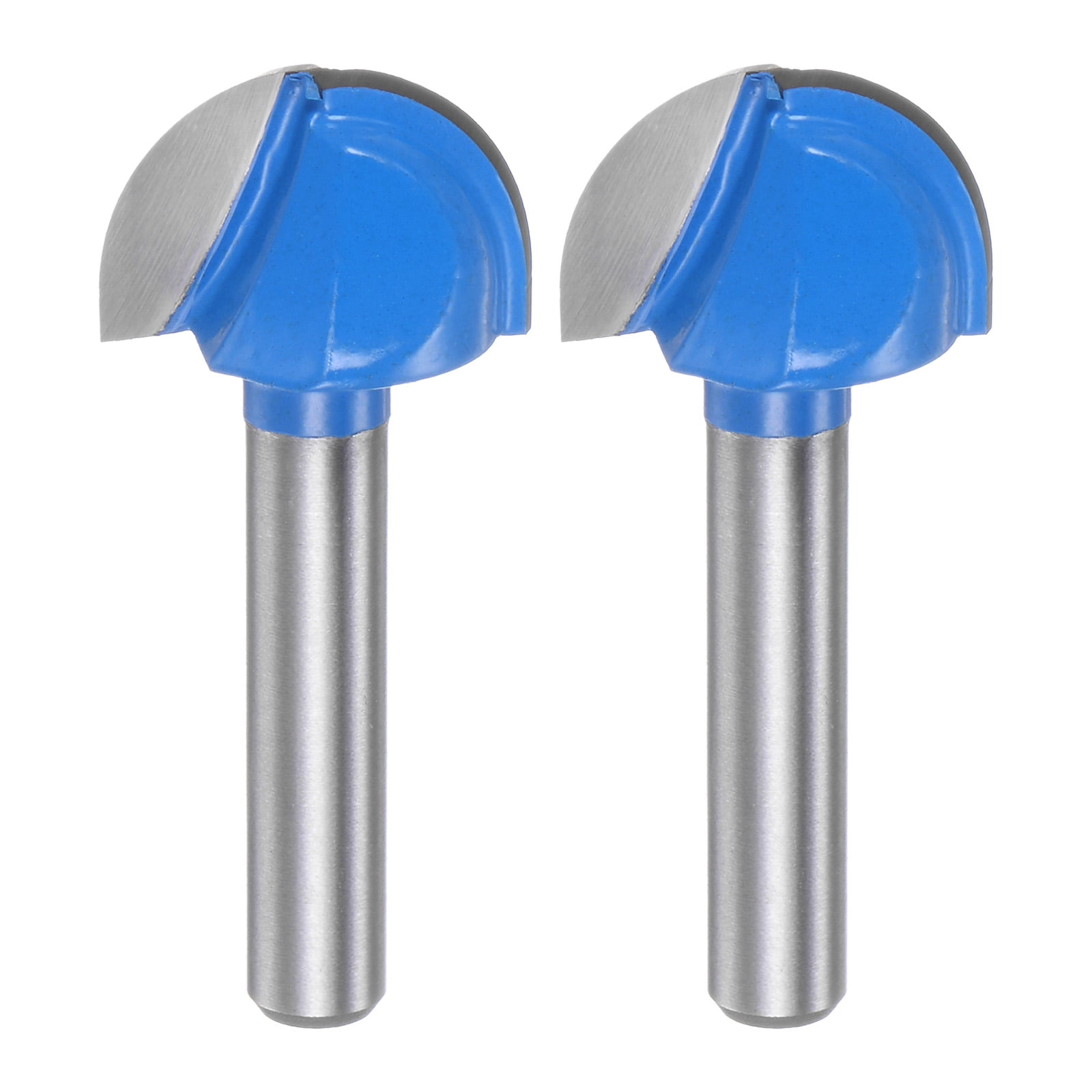 Uxcell 2packs Router Bit Core Box 1/4 Shank 3/4 Inch Cutting Dia. 2 ...
