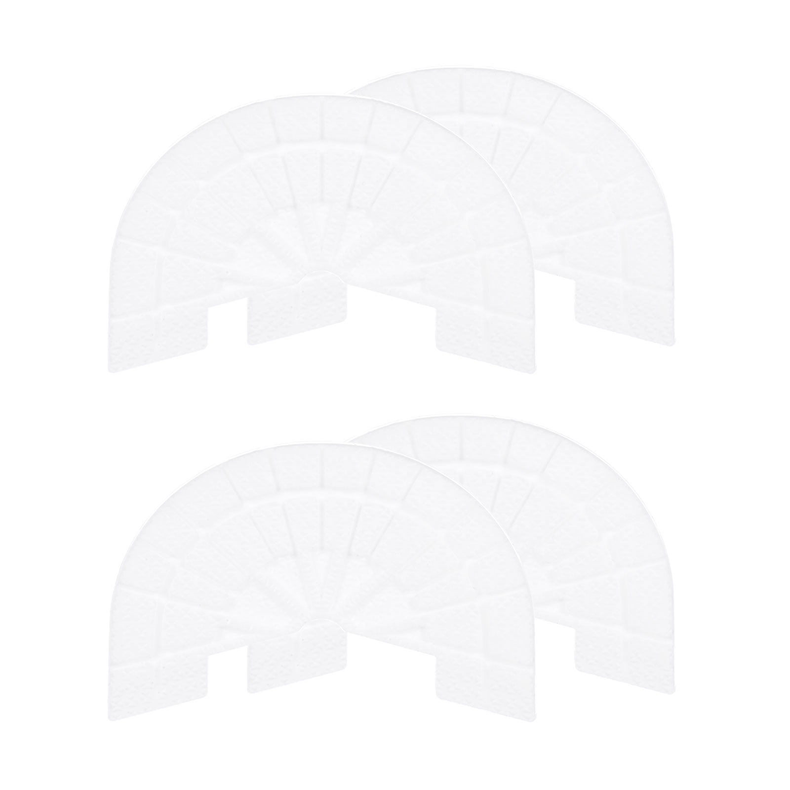 Uxcell 2pair Heel Plates Sole Protector Size 10-11 Non Slip Pad ...
