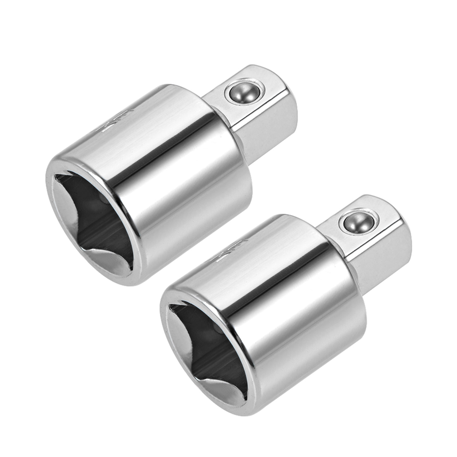 Uxcell 2pcs 1/2" Drive (F) x 3/8" (M) Socket Reducer Adapter, Female to ...