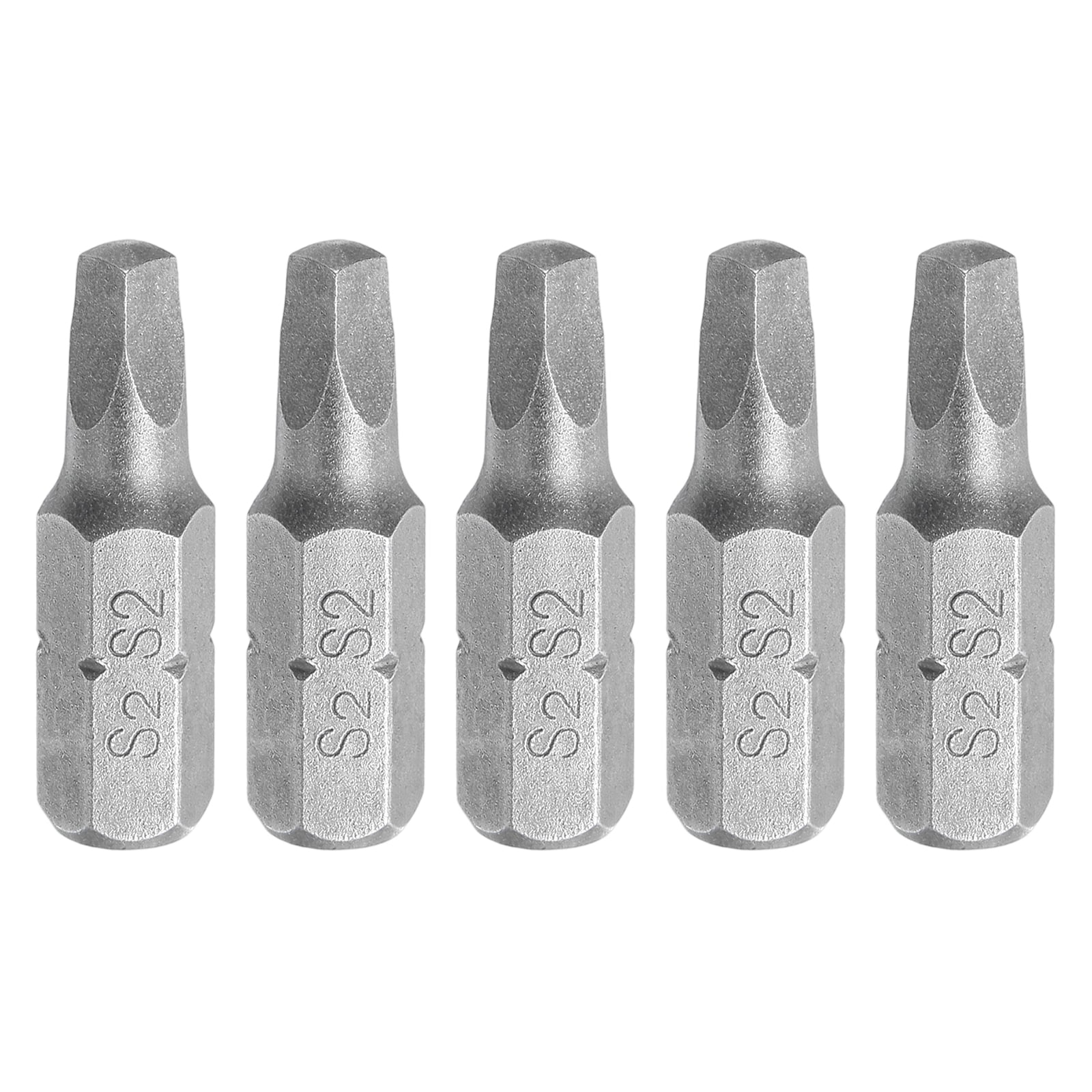 Uxcell 5pcs 1/4" Hex Shank SQ2 Magnetic Head 1" Length S2 Square Head ...