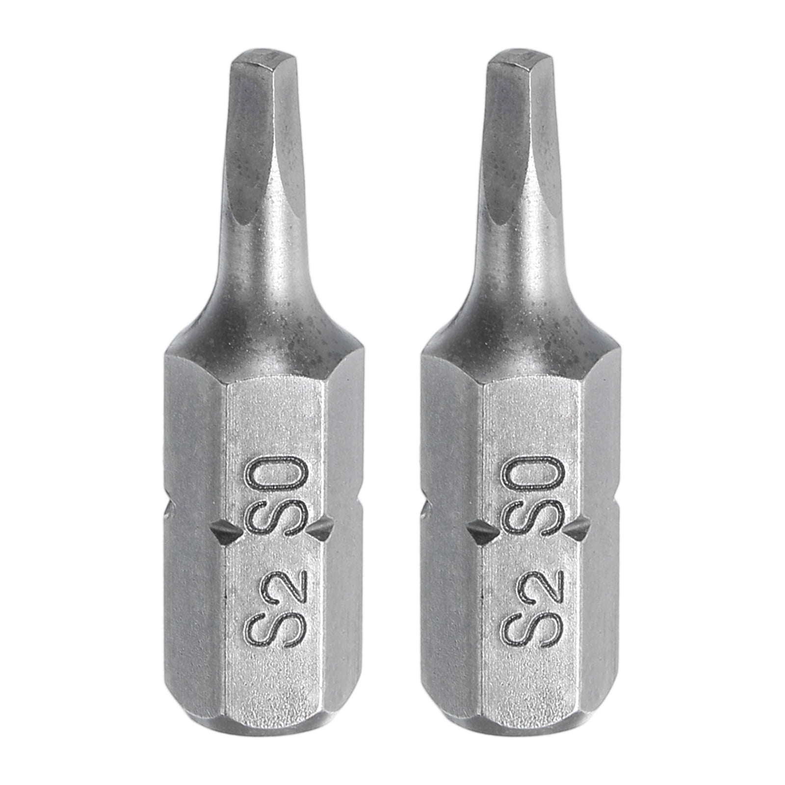 Uxcell 2pcs 1/4" Hex Shank SQ0 Magnetic Head 1" Length S2 Square Head ...