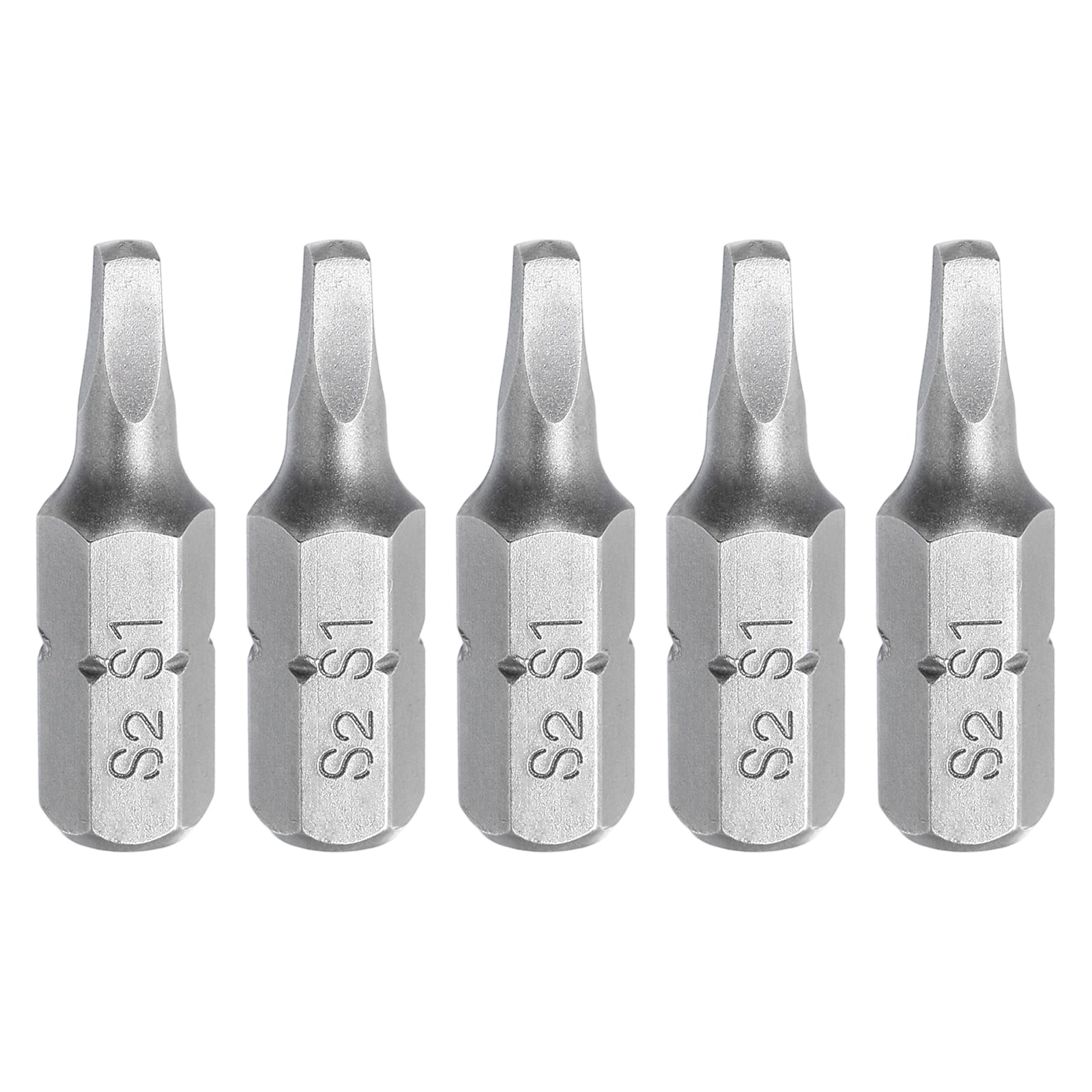 Uxcell 5pcs 1/4" Hex Shank SQ1 Magnetic Head 1" Length S2 Square Head ...