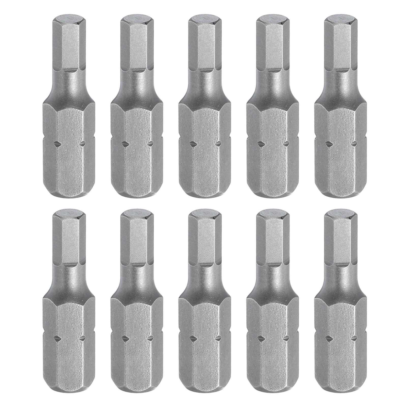 Uxcell 10pcs 1/4" Hex Shank H4 Head 1" Length Hexagon Drill Bit ...