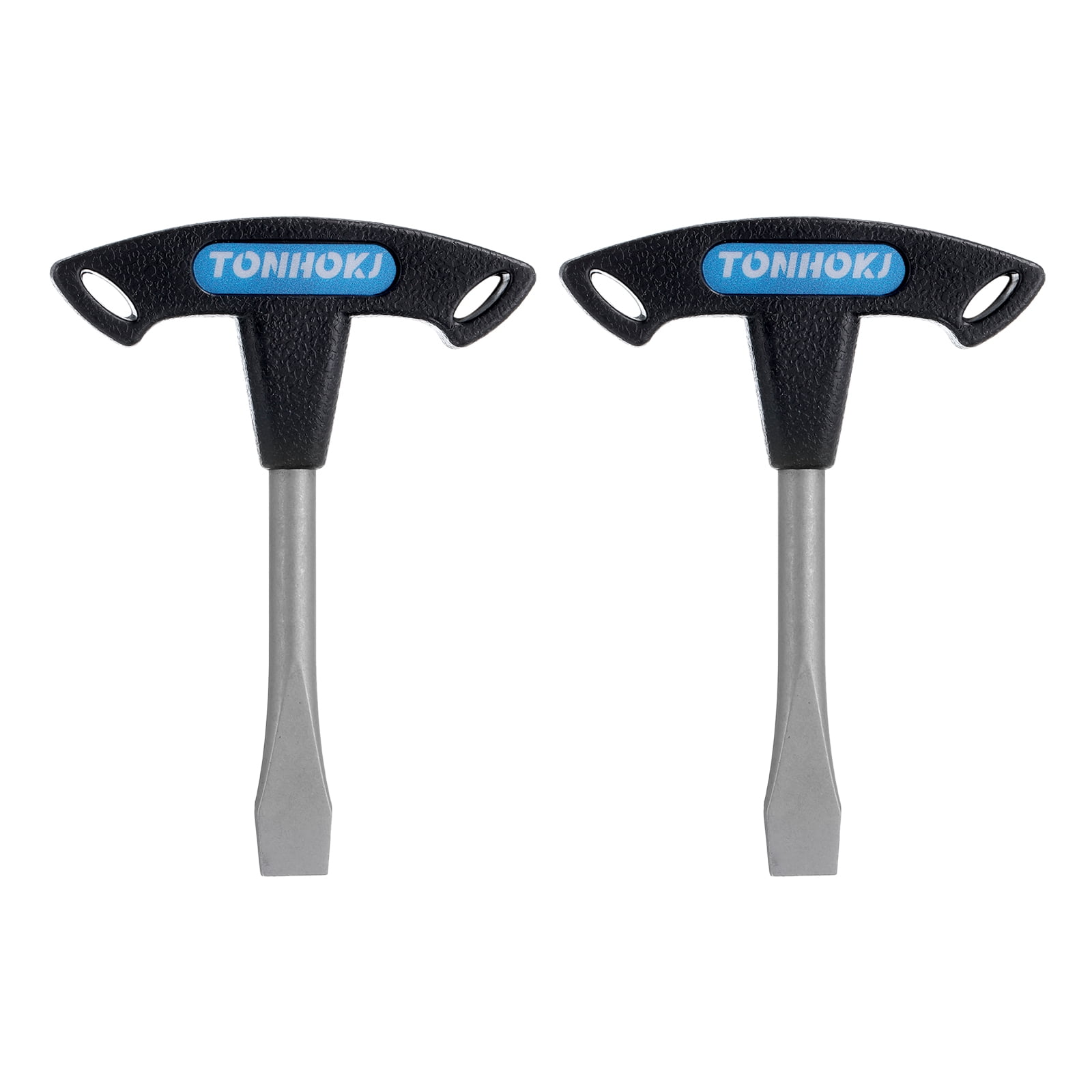 Uxcell 2pcs 10mm T Handle Flat Head Screwdriver for Slotted Screw Quick ...