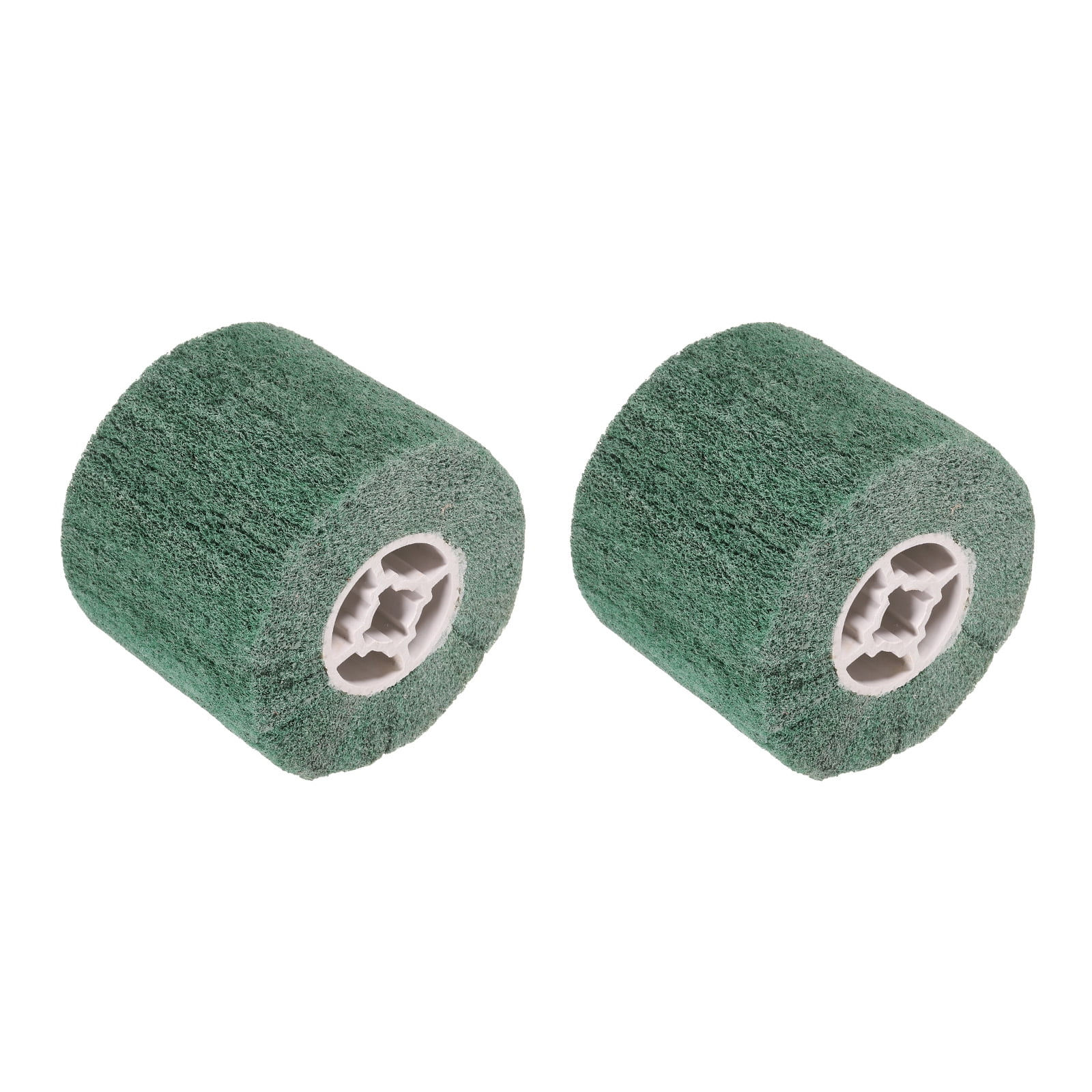 Uxcell 2pcs 120mmx100mm 240 Grit Non-Woven Polishing Burnishing Wheel ...