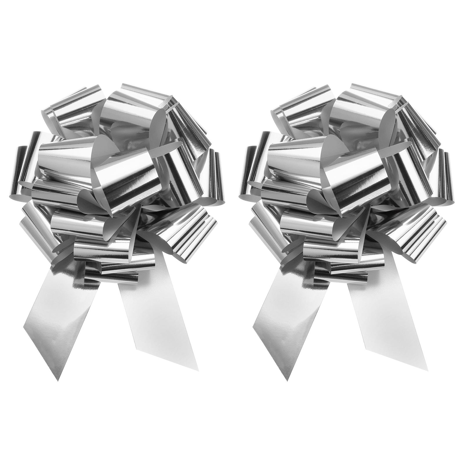 Uxcell 2pcs 18" Extra Giant Large Pull Bow Christmas Metallic Car Gift ...