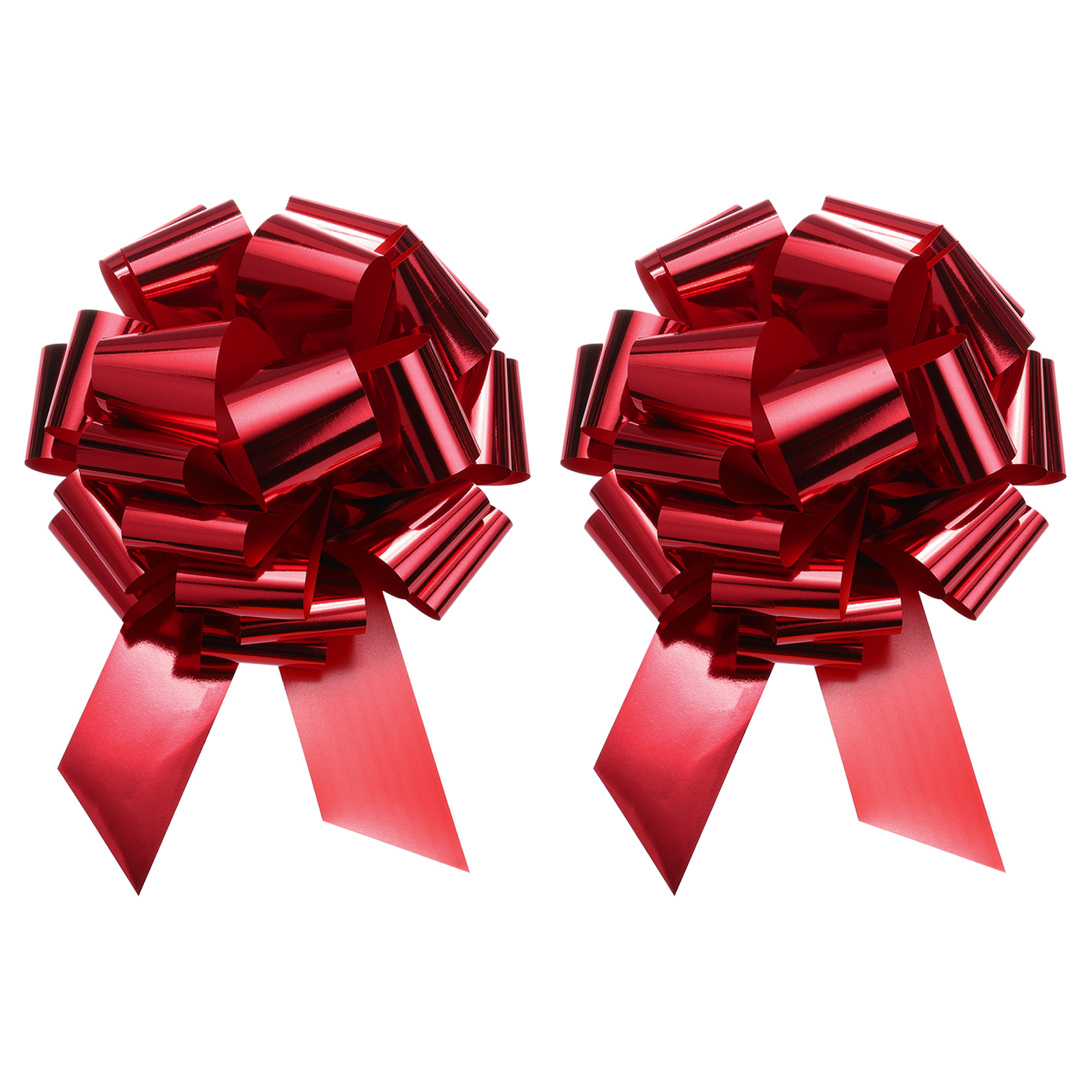 Uxcell 2pcs 24" Extra Giant Large Pull Bow Christmas Metallic Car Gift ...