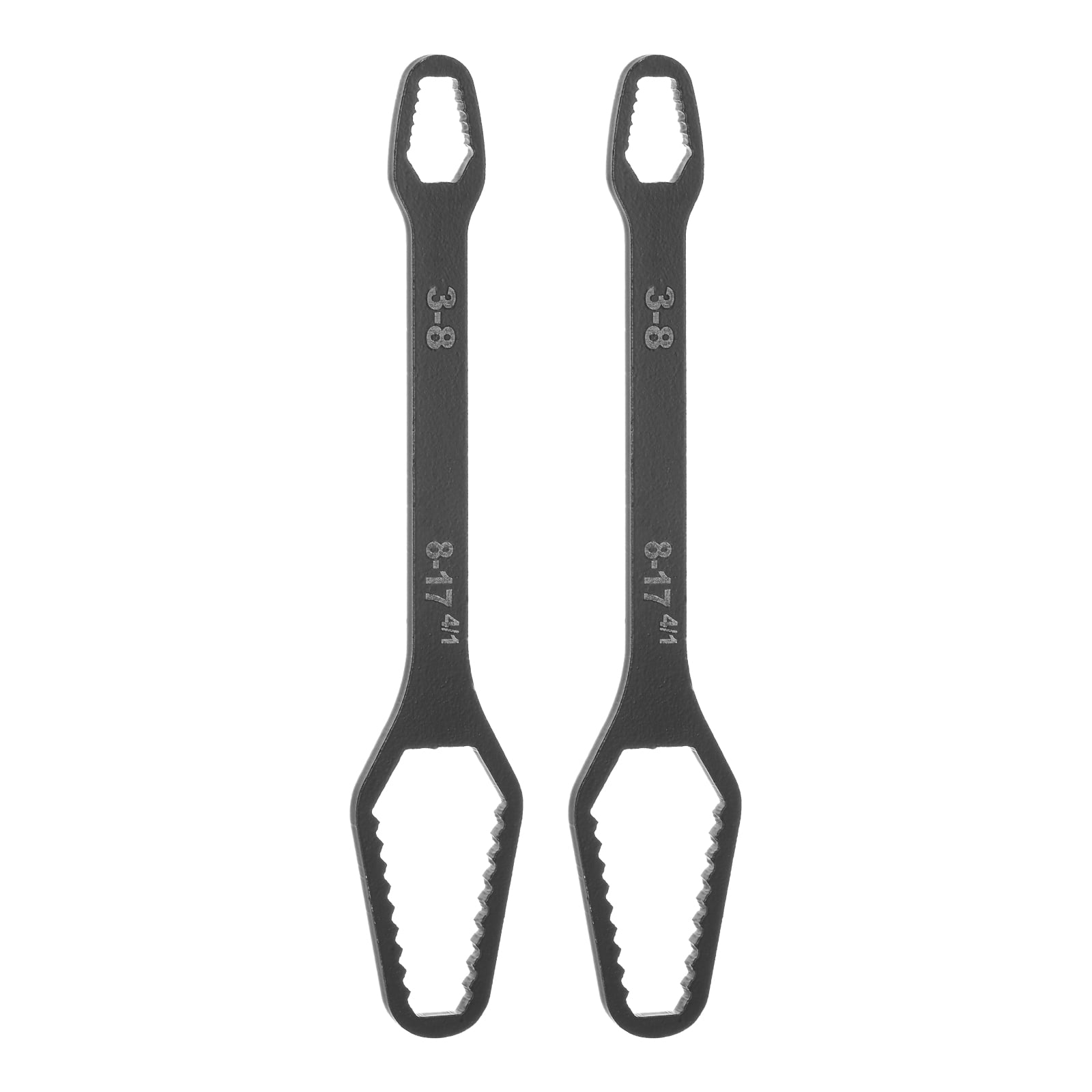 Uxcell 2pcs 3-17mm Double-ended Adjustable Torx Wrench 0.14" Thick 5.9 ...