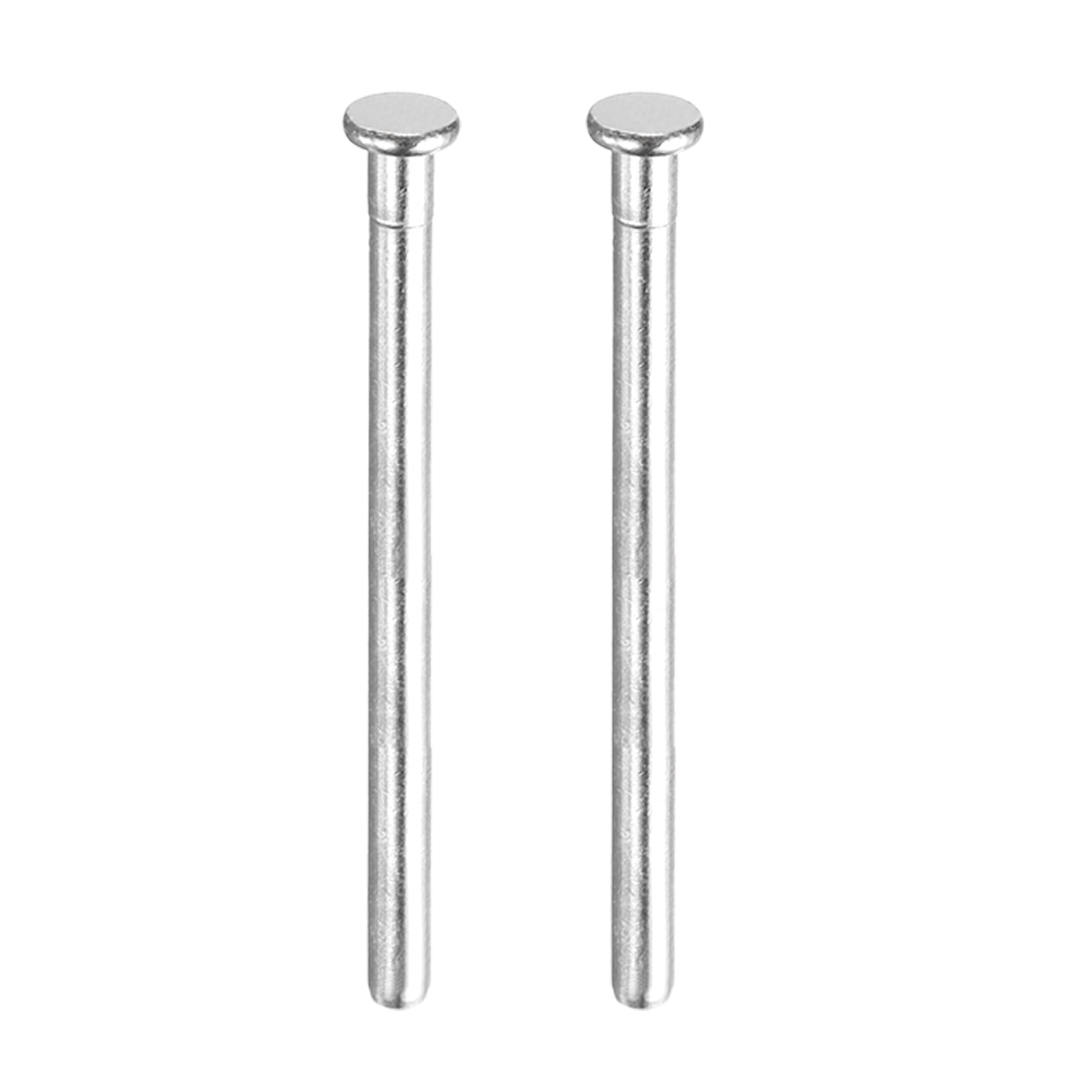 Uxcell 2pcs 3.5 Inch Door Hinge Pins, Removable Brushed Door Hinge ...