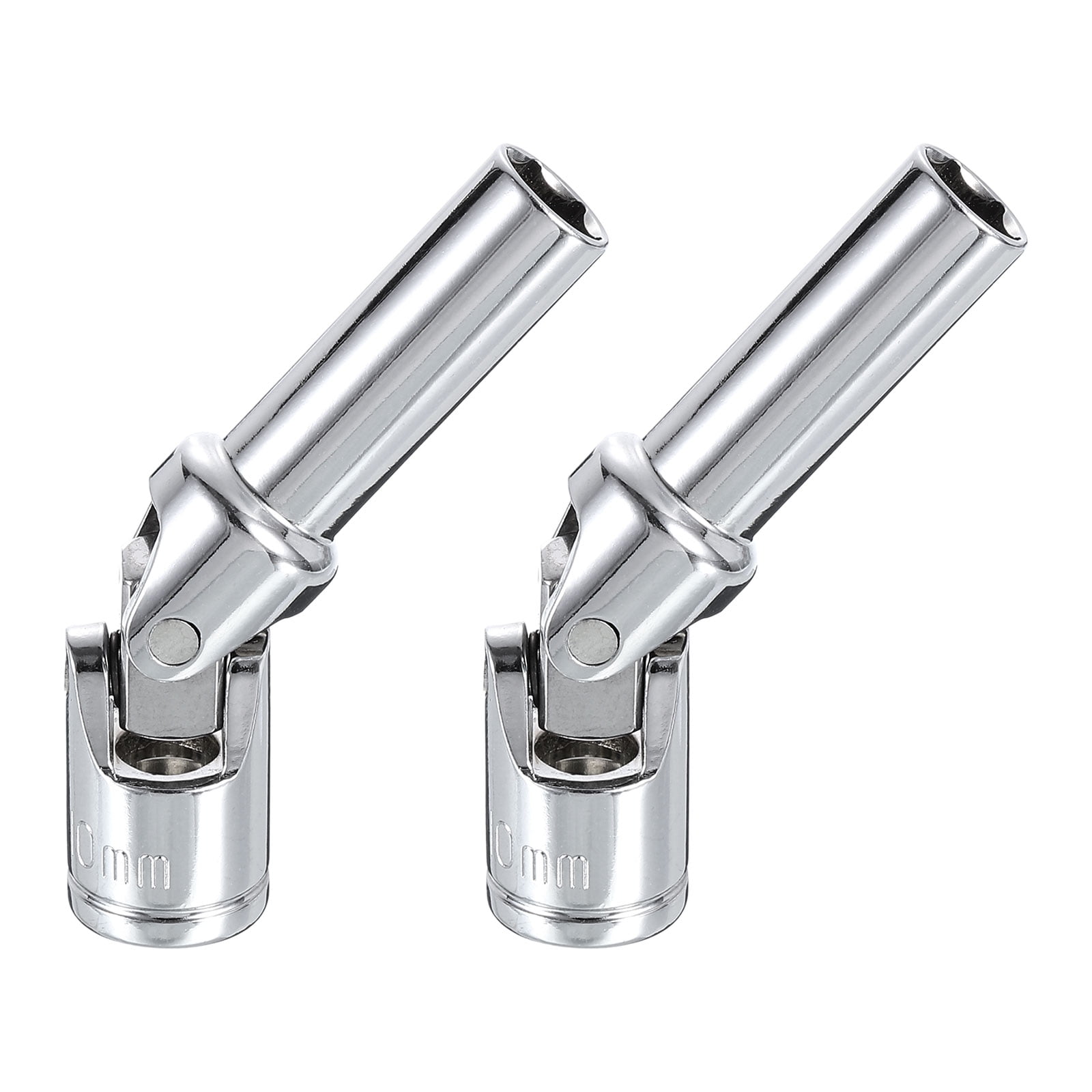 Uxcell 2pcs 3/8" Drive Universal Joint Socket 10mm CR-V Metric 6-Point ...