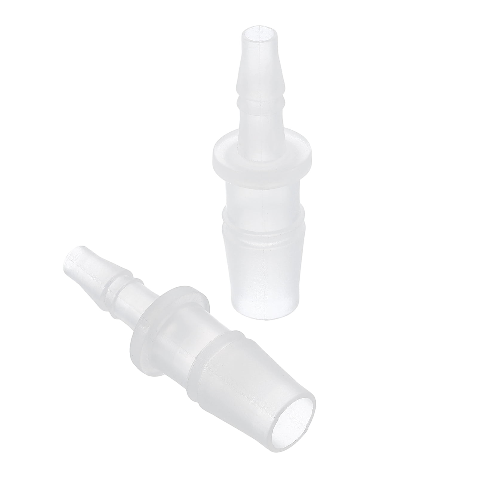 Uxcell 2pcs 3/8" to 3/16" Plastic Hose Barb Fitting Splicer for Garden ...