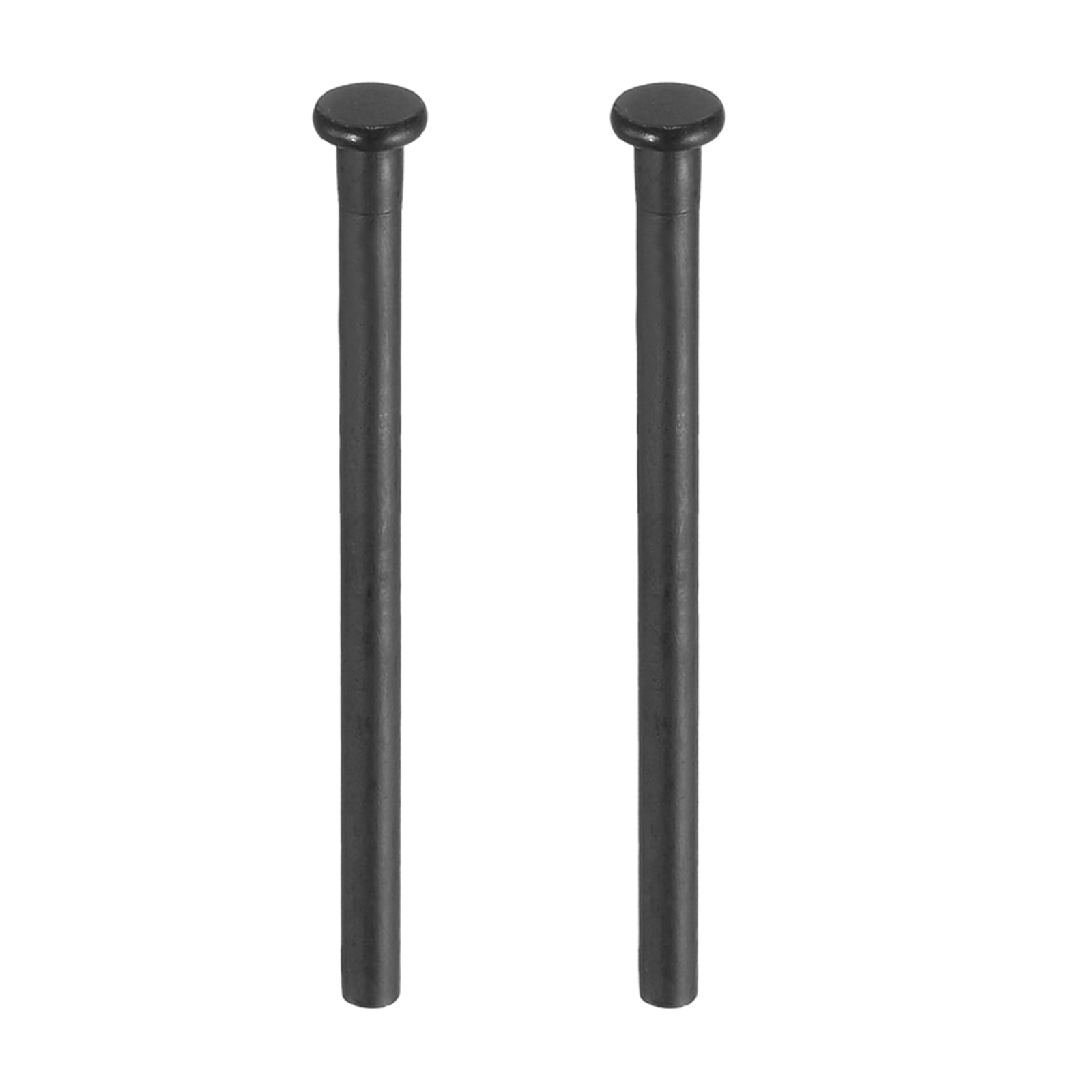 Uxcell 2pcs 3 Inch Door Hinge Pins, Removable Brushed Door Hinge ...
