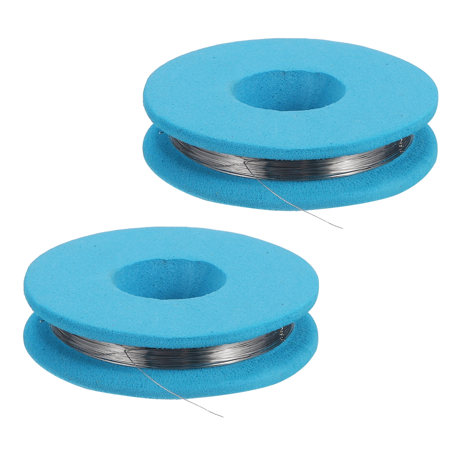 Uxcell 2pcs 34 AWG Nichrome Wire, 26ft Cr20Ni80 Heating Resistance Wire ...