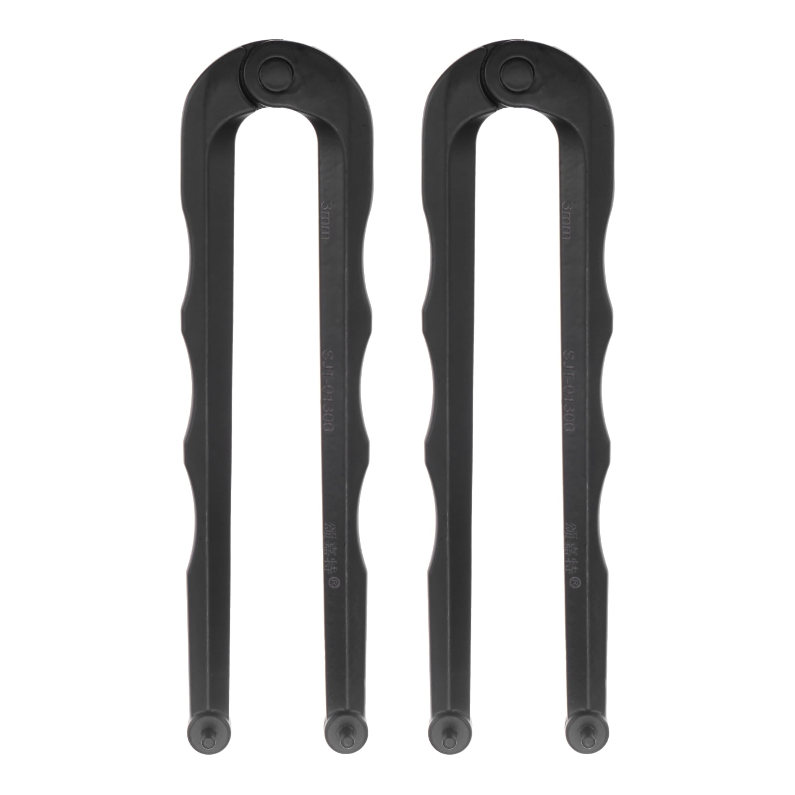 Uxcell 2pcs 3mm Adjustable Face Spanner 7-150mm Opening Wrench Pin ...