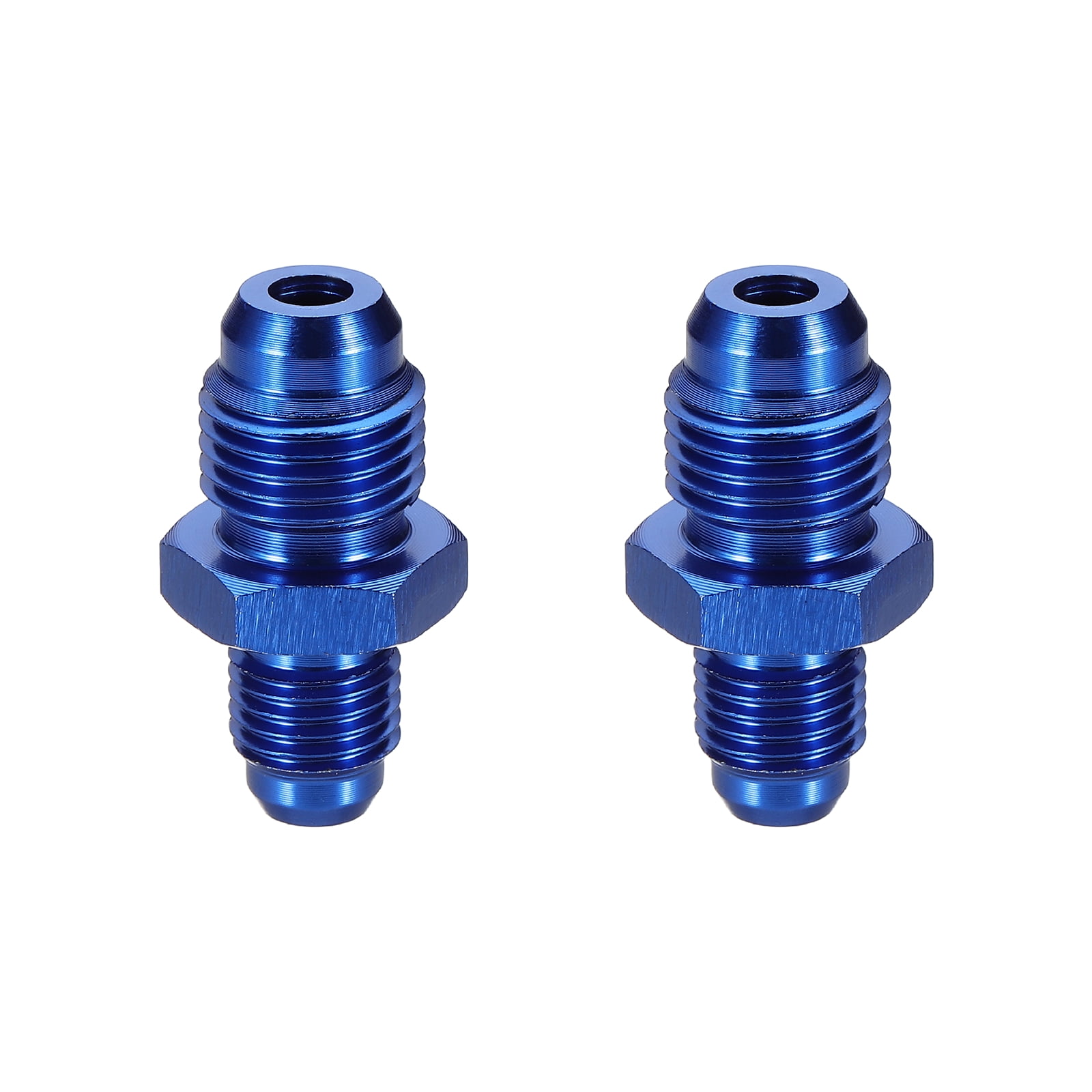 Uxcell 2pcs 4AN Male to 6AN Male Straight Flare Adapter Pipe Thread ...