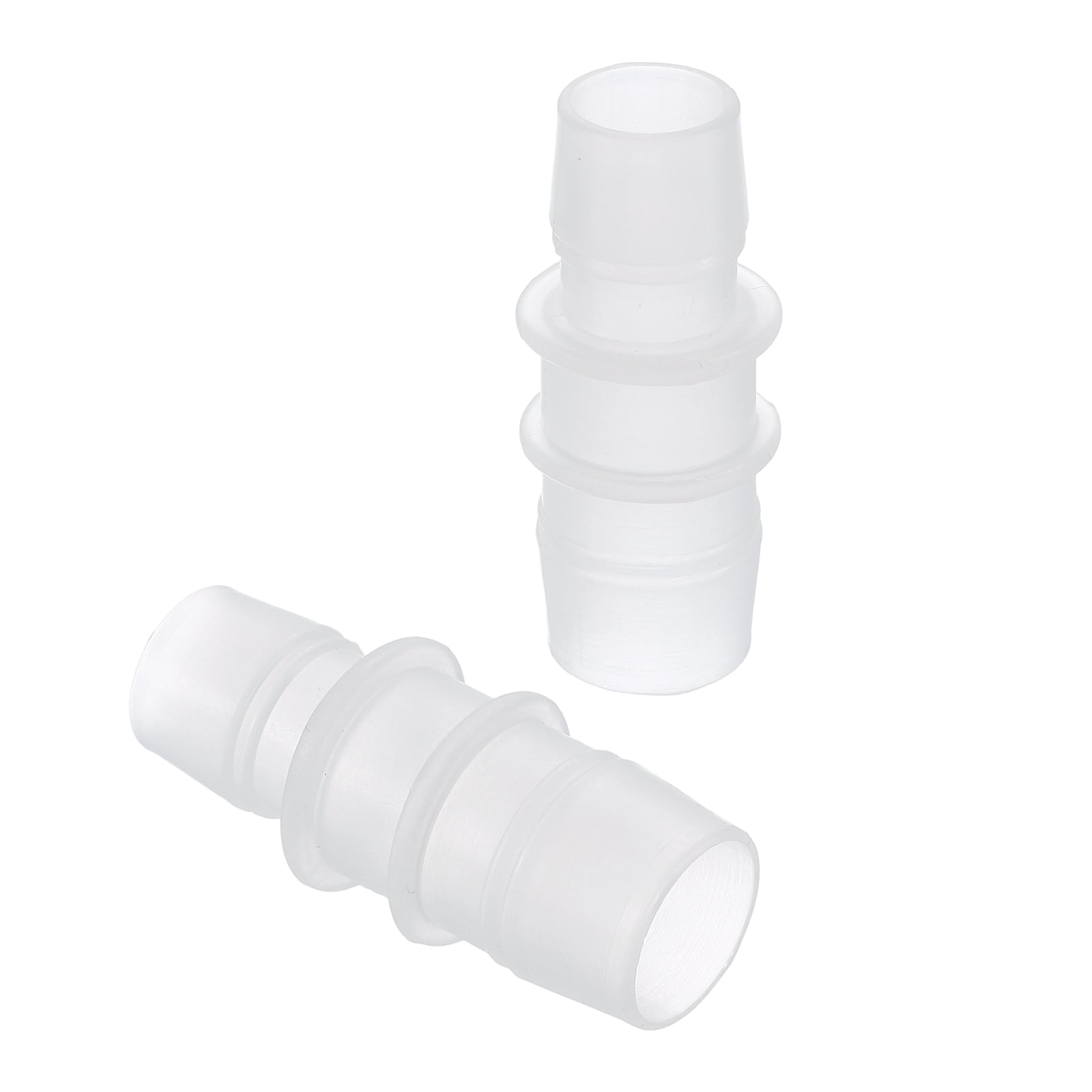 Uxcell 2pcs 5/8" to 3/4" Plastic Hose Barb Fitting Splicer for Garden ...