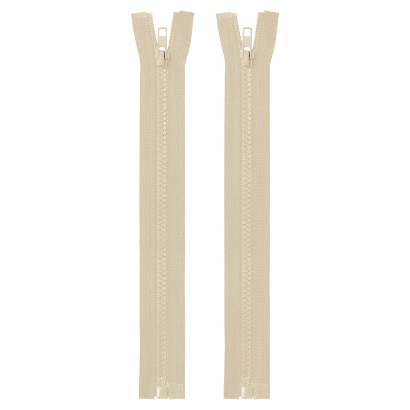 Uxcell 2Pcs Sewing Invisible Zippers 10 inch Resin Hidden Replacement ...