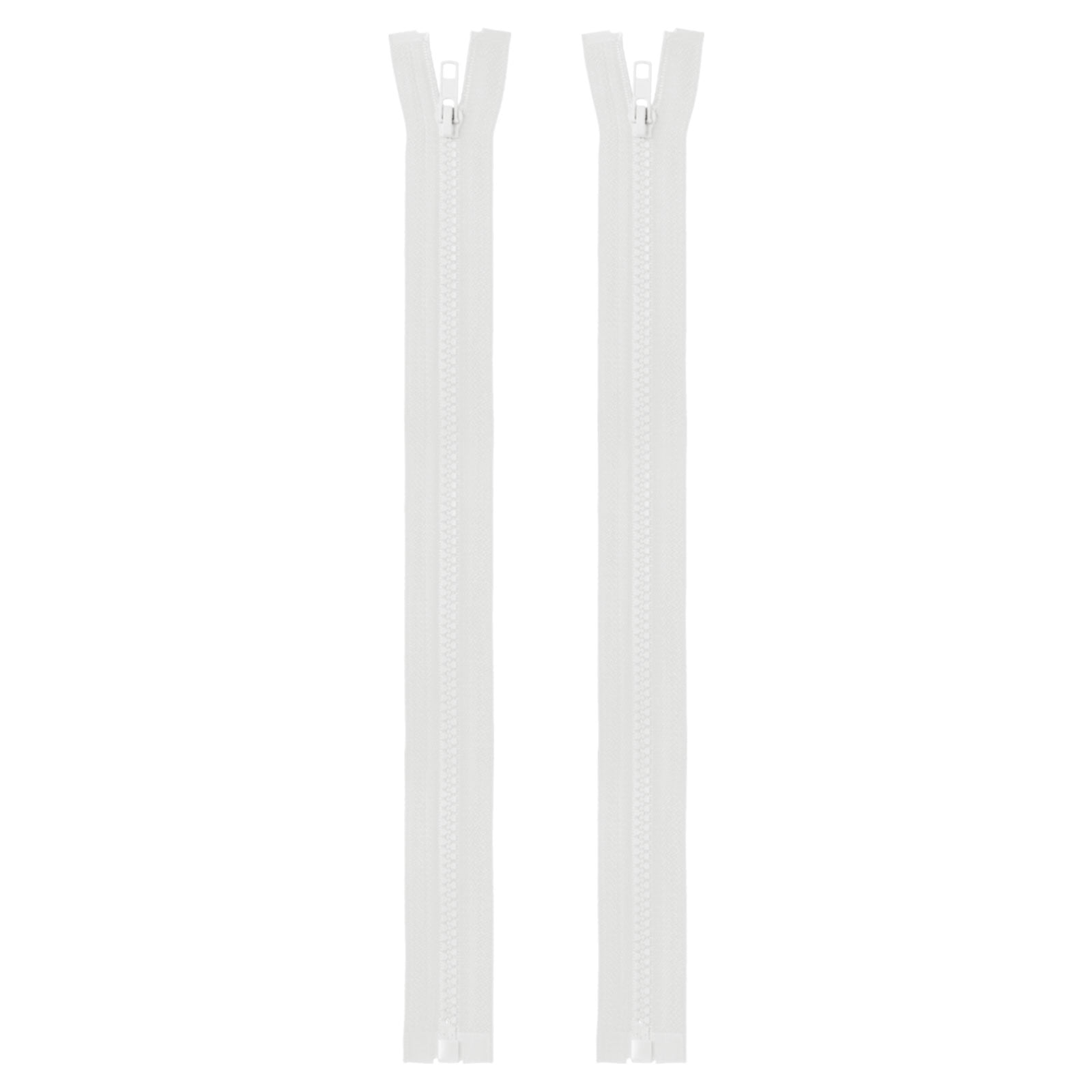 Uxcell 2Pcs Sewing Jacket Zippers 14 inch Resin Coats Replacement Coil ...