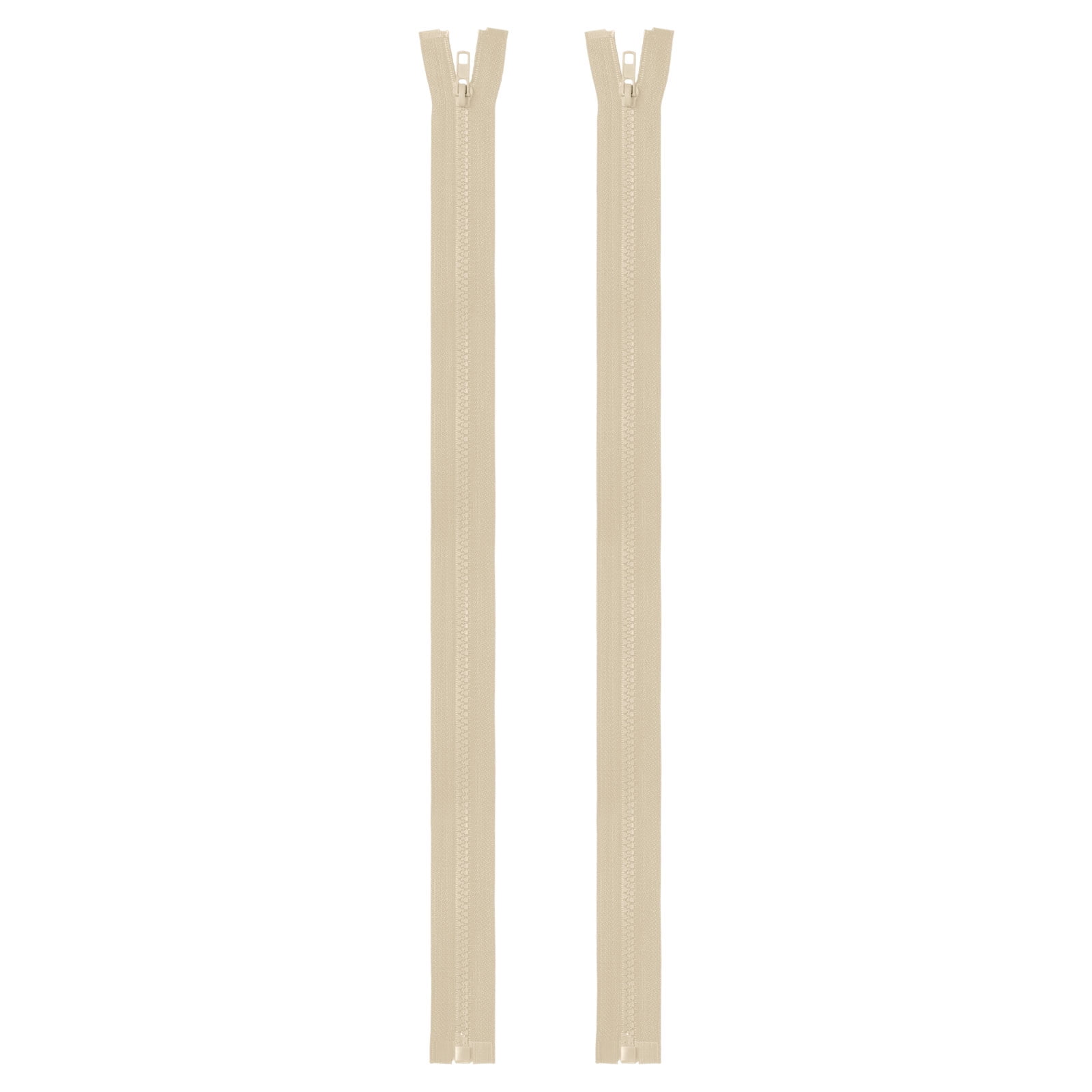 Uxcell 2pcs #5 Sewing Invisible Zippers 20 Inch Resin Hidden ...