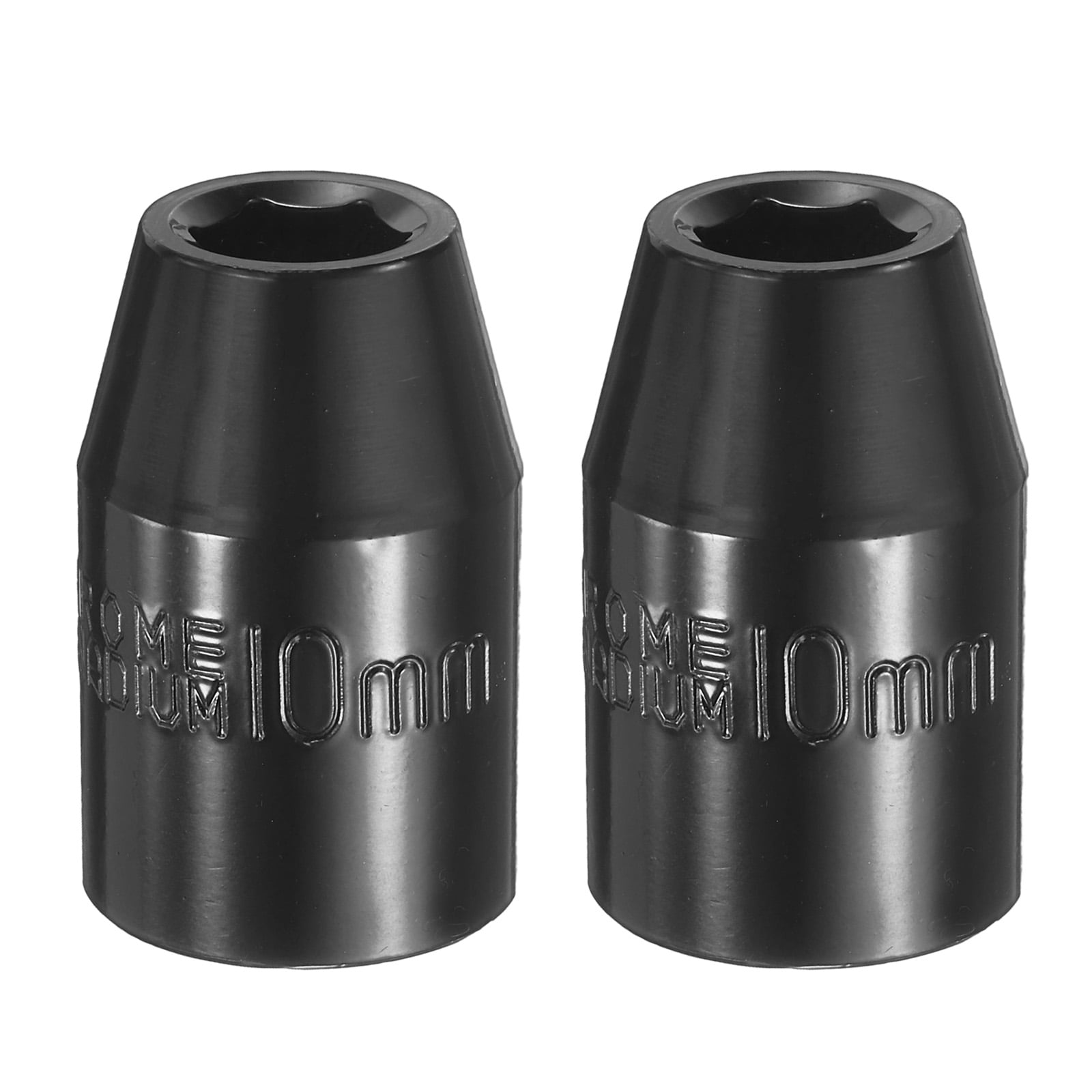 Uxcell 2pcs 6 Point Impact Socket 10mm Shallow Metric Hex Socket 1/2 ...