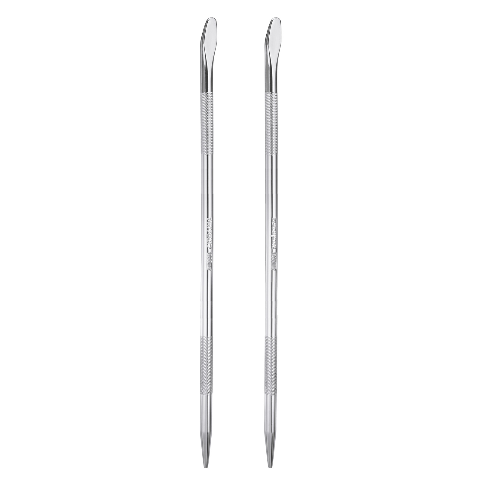 Uxcell 2pcs Aligning Pry Bar 24" Length Round Crowbar Sleever Bar with ...