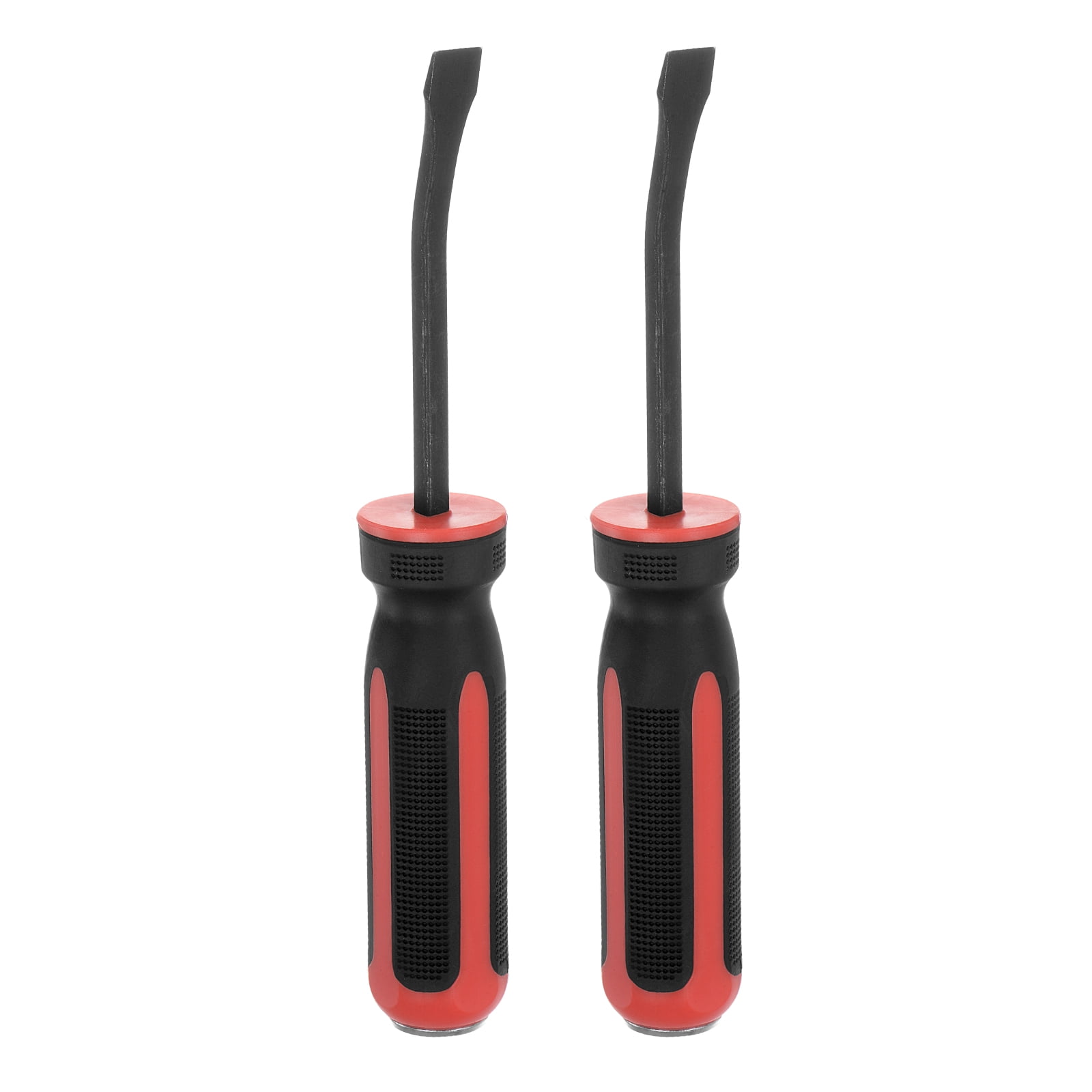 Uxcell 2pcs Angled Tip Pry Bar 8 Inch Curved Screwdriver Pry Bar with ...