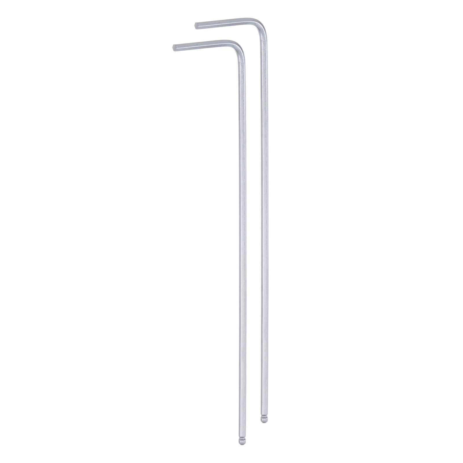 Uxcell 2pcs Ball End Hex Key Wrench 1.5mm CR-V L-Shape Extra Long Arm ...