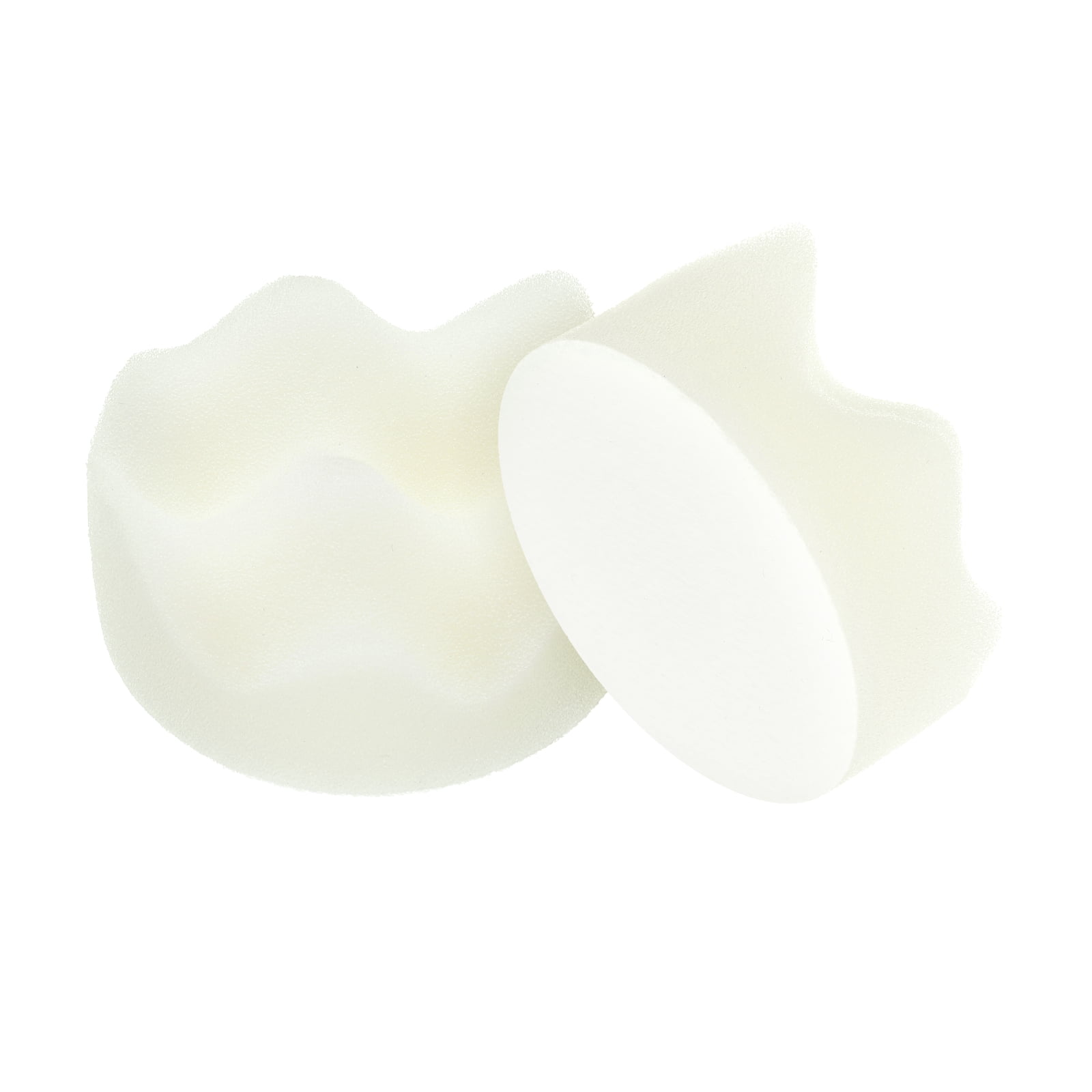Uxcell 2pcs Buffing Sponge Pads 2" Polishing Wheel Waffle Finishing ...