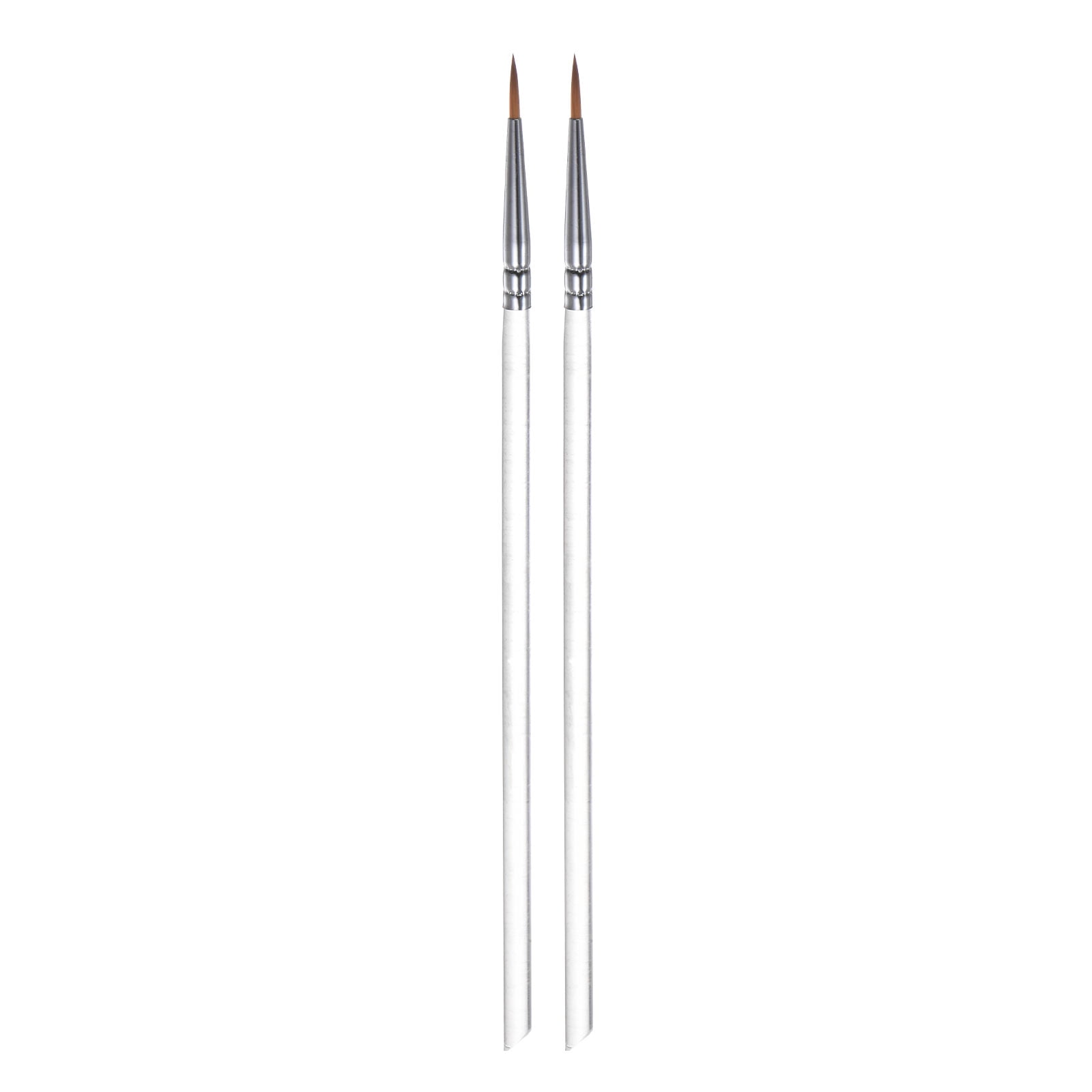 Uxcell 2pcs Detail Paint Brushes 10mm Nylon Miniature Painting Brush ...