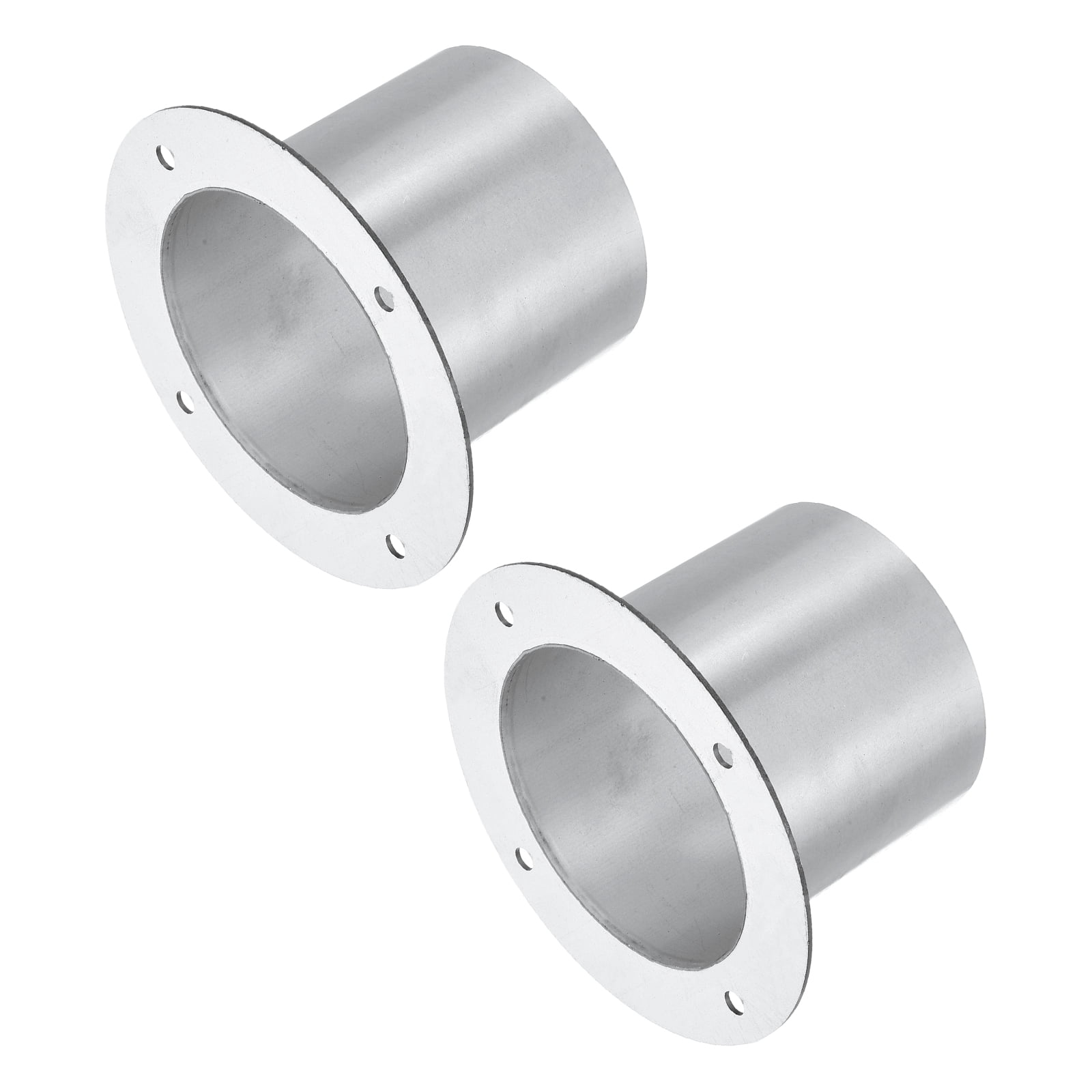 Uxcell 2pcs Duct Connector Flange (4.3", Silver) - Galvanised Steel ...