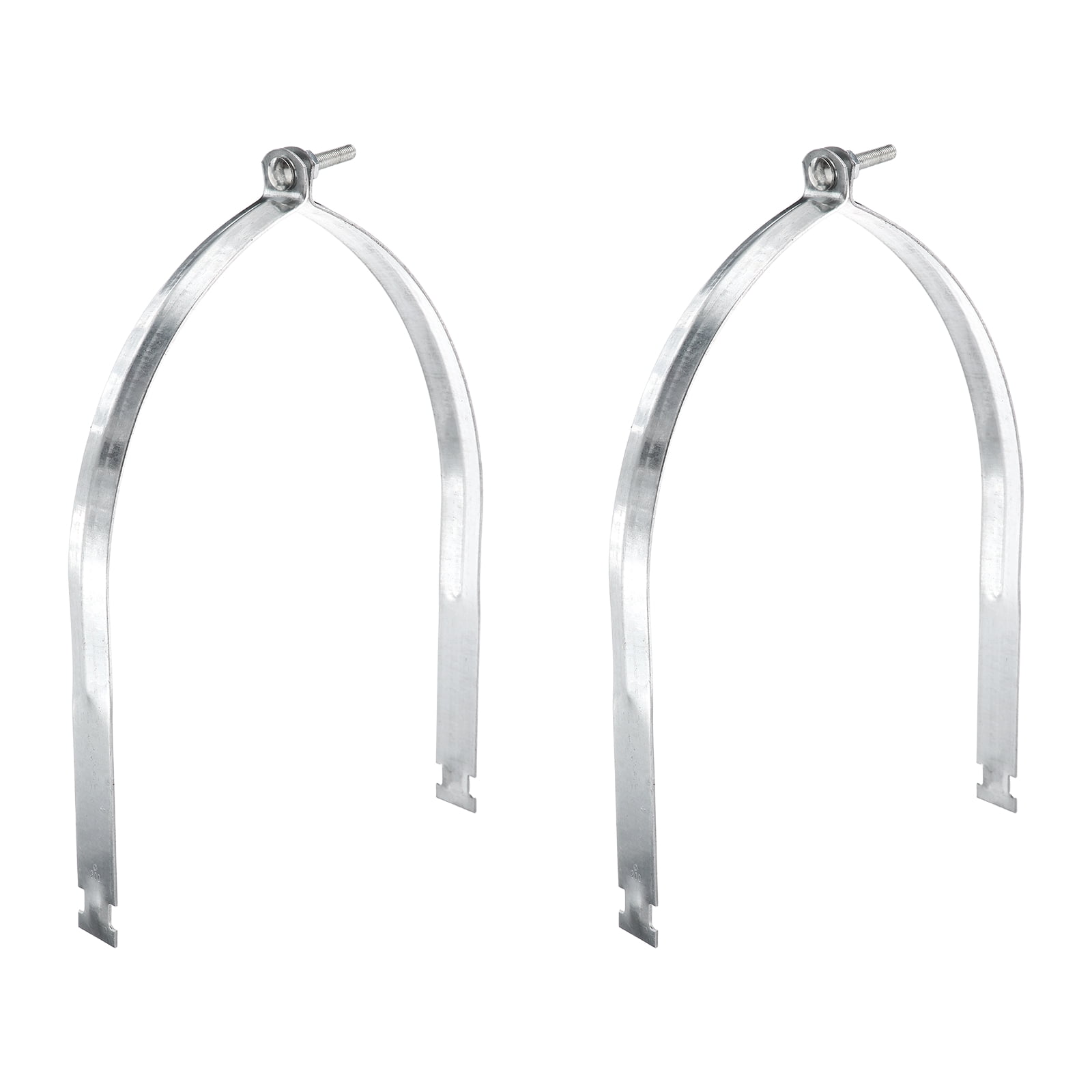 Uxcell 2pcs EMT Strut Clamp 11-4/5" Universal Carbon Steel Galvanized ...