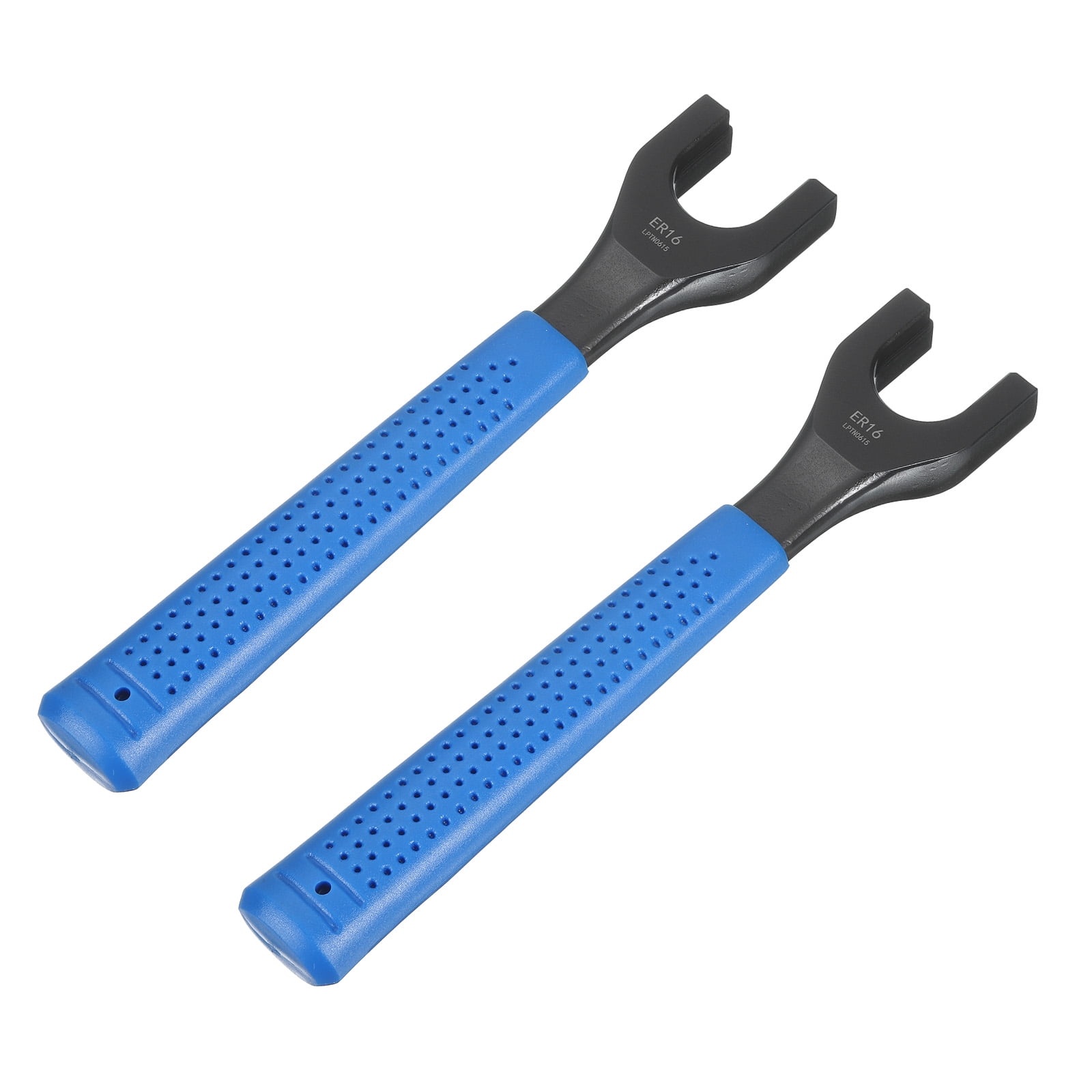 Uxcell 2pcs ER16 O-Type Collet Chuck Wrench Spanner 40CrV Integral Type ...