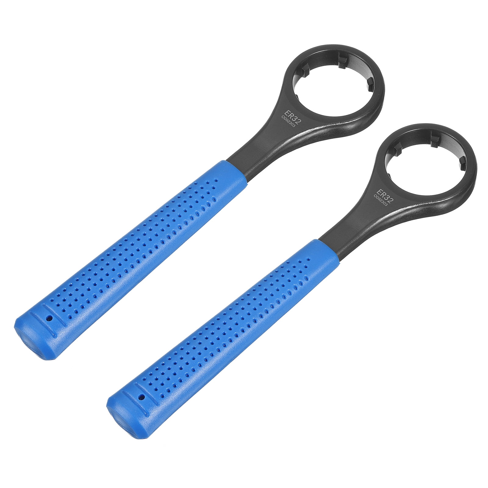 Uxcell 2pcs ER32UM O-Type Collet Chuck Wrench Spanner 40CrV Integral ...