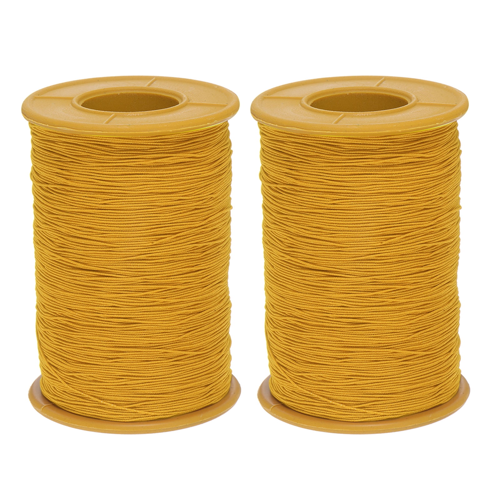 Uxcell 2pcs Elastic Sewing Thread 547 Yards 0.5mm Thickness Latex ...