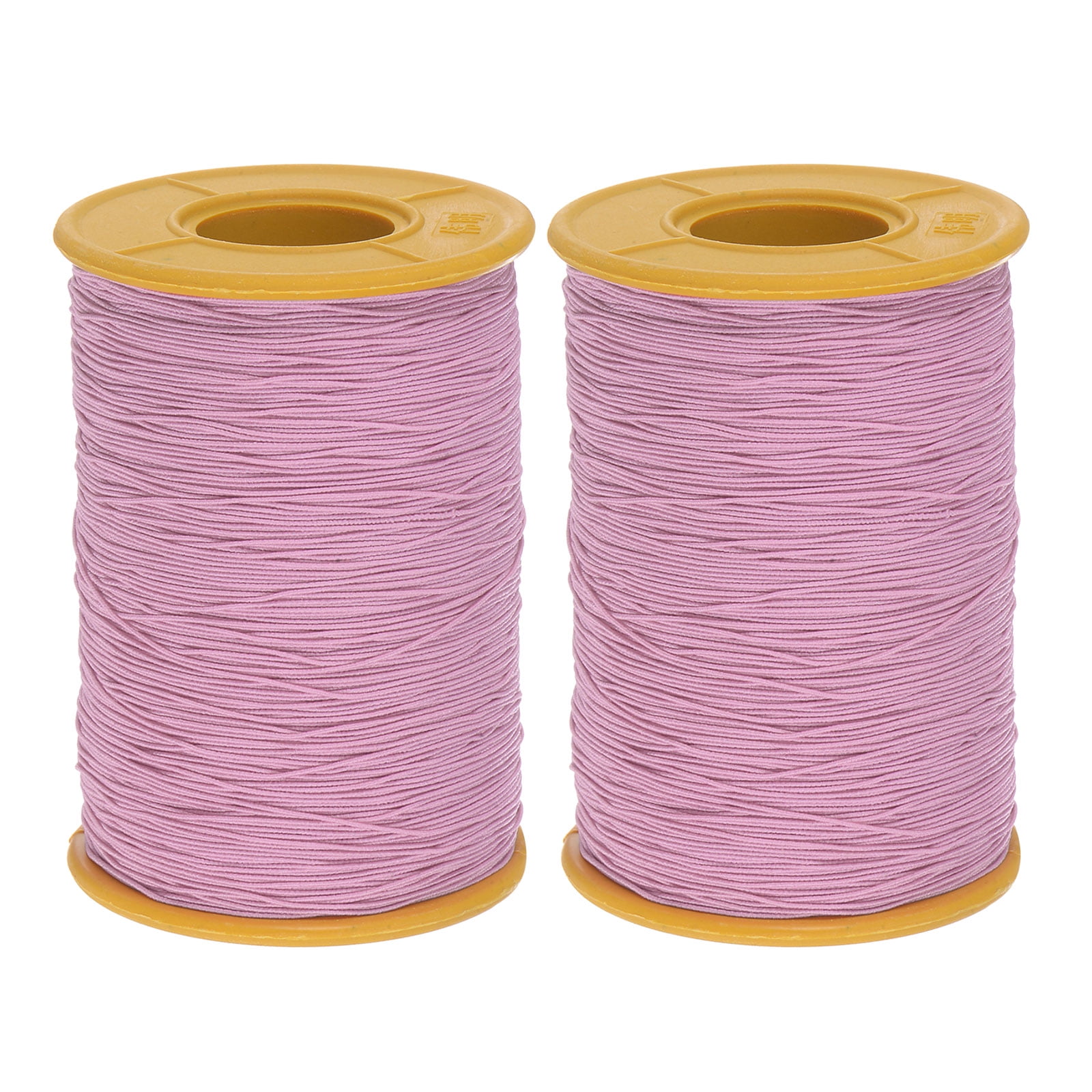 Uxcell 2pcs Elastic Sewing Thread 547 Yards 0.5mm Thickness Latex ...