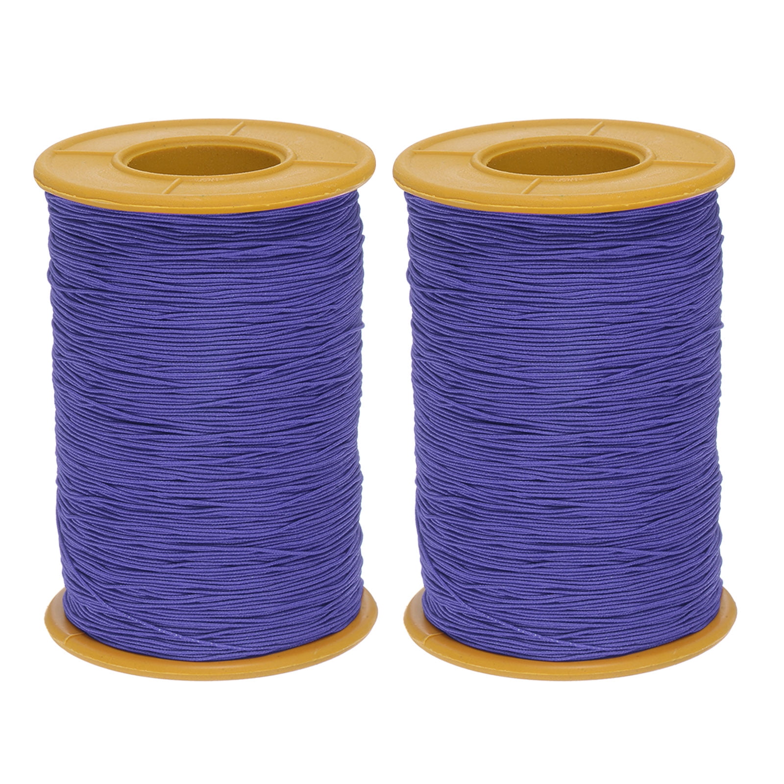 Uxcell 2pcs Elastic Sewing Thread 547 Yards 0.5mm Thickness Latex ...