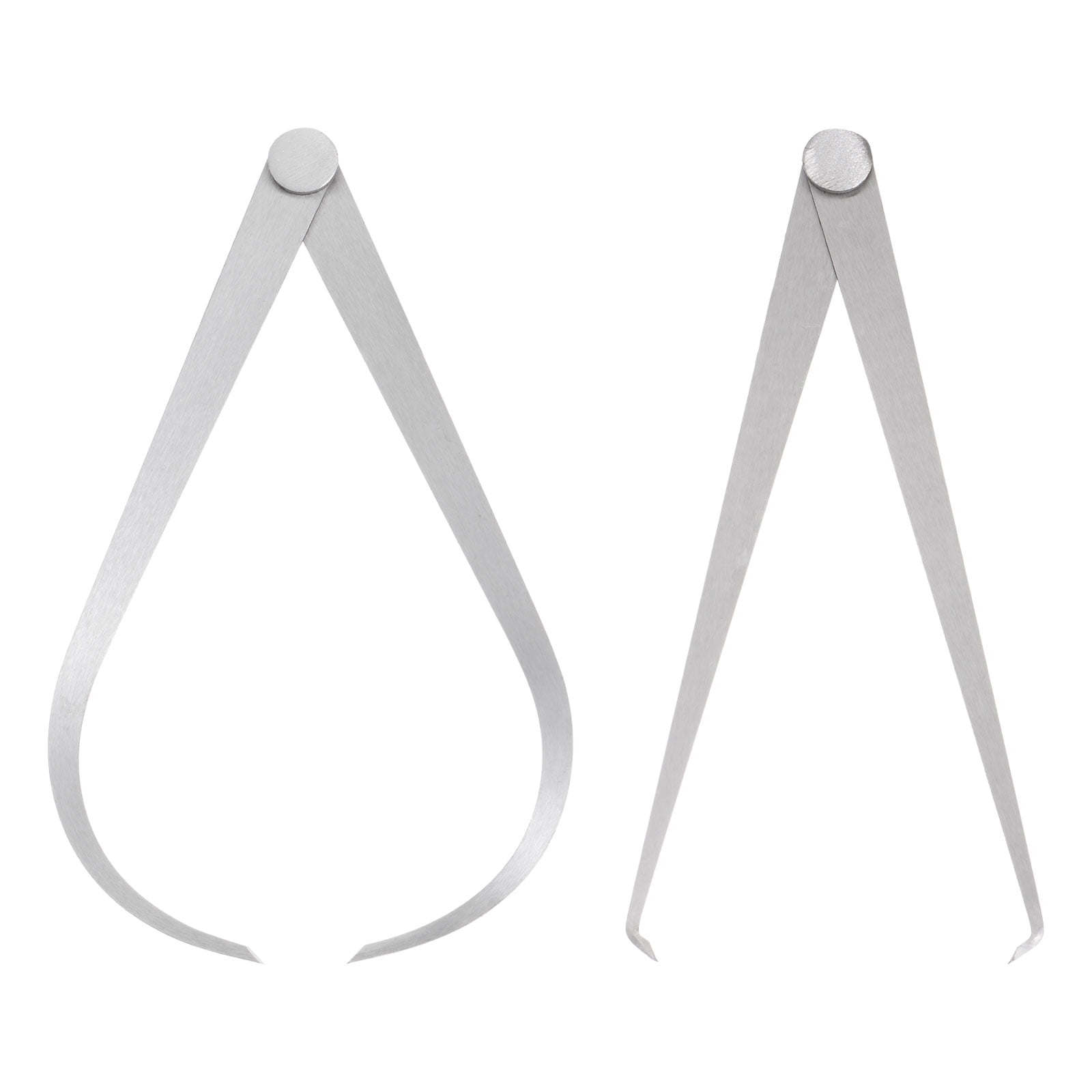 Uxcell 2pcs Firm Joint Inside/Outside Caliper 200mm 8 Inch Tool Steel ...