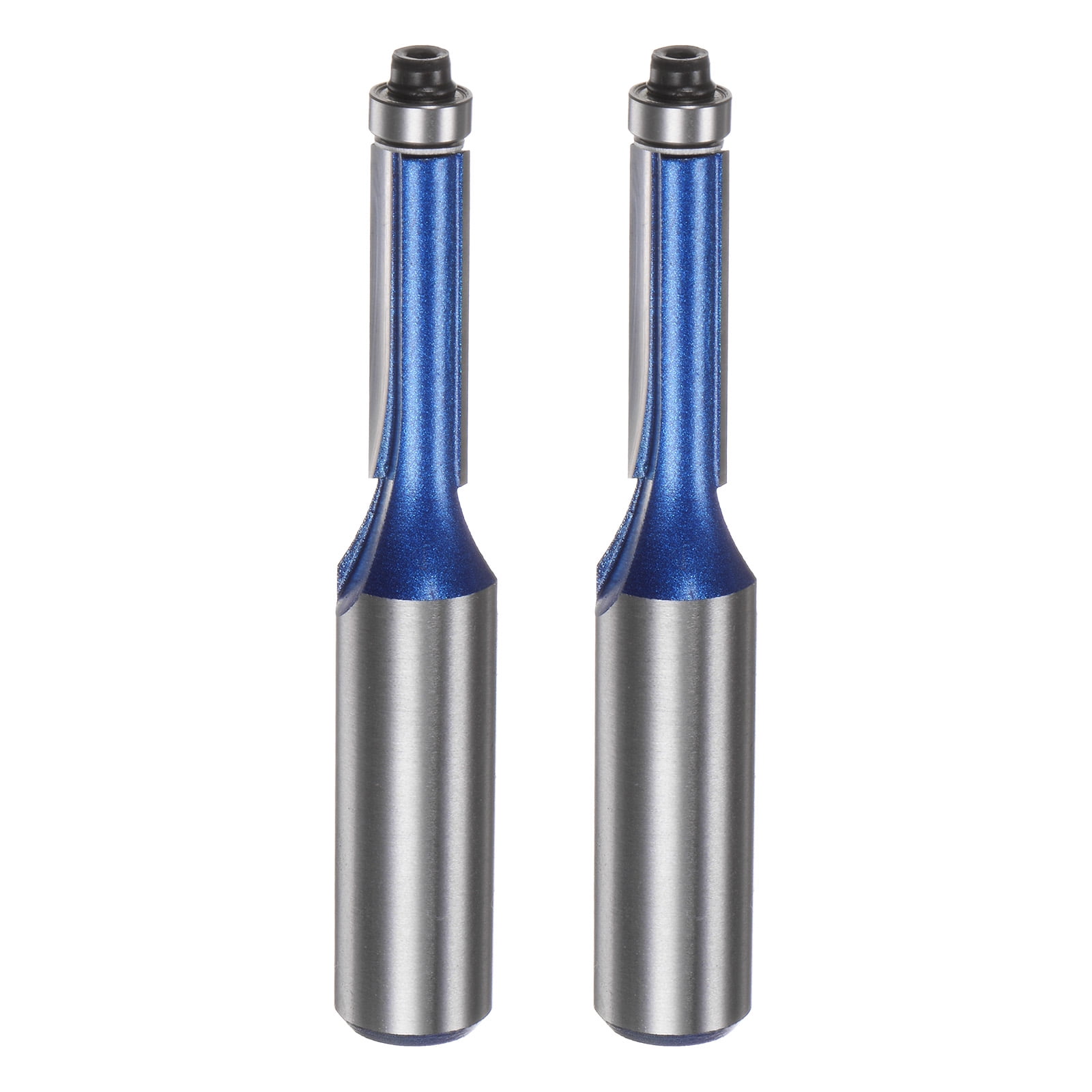 Uxcell 2pcs Flush Trim Router Bit 1/2" Shank 5/16" Dia for Woodworking ...