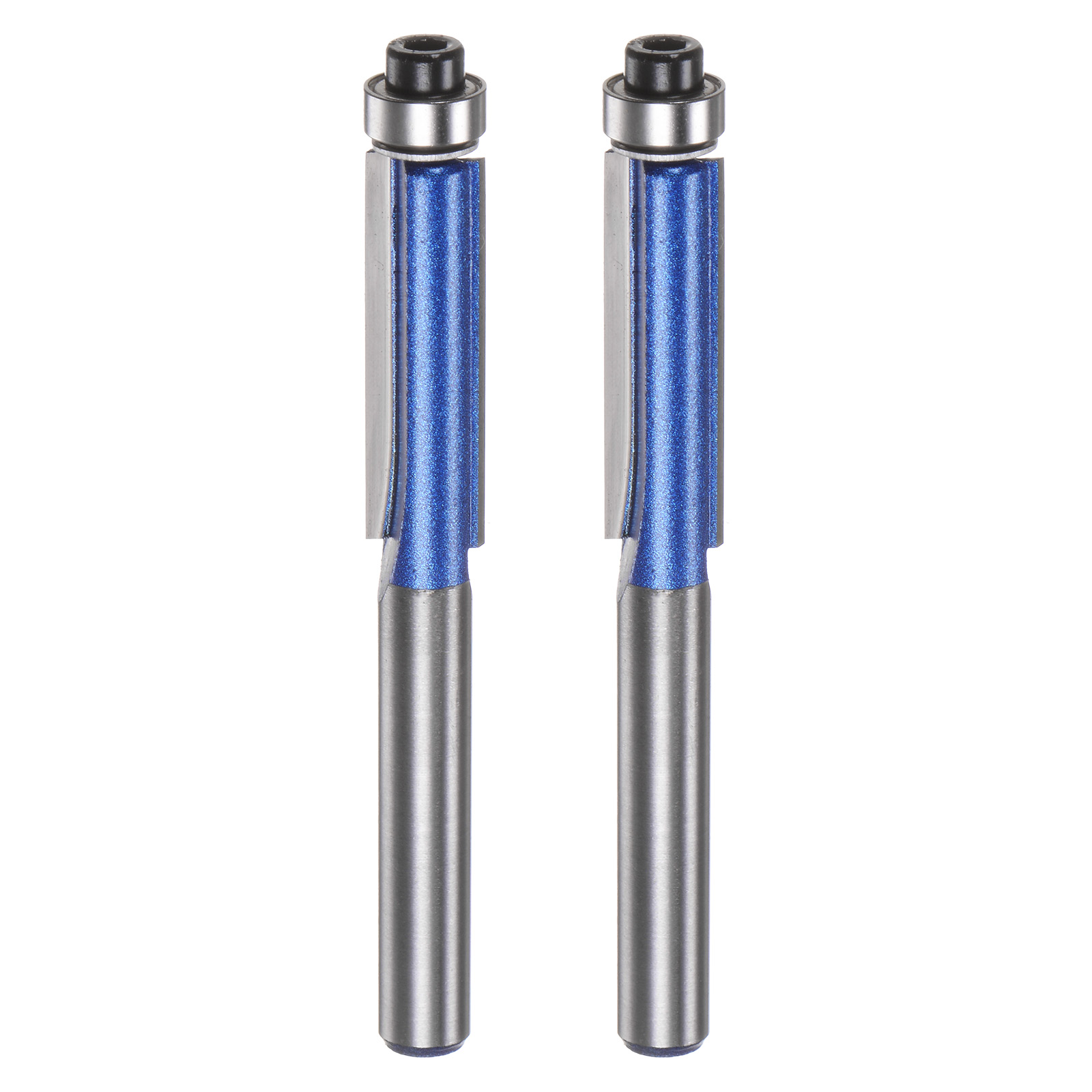 Uxcell 2pcs Flush Trim Router Bit 1/4" Shank 5/16" Dia for Woodworking ...