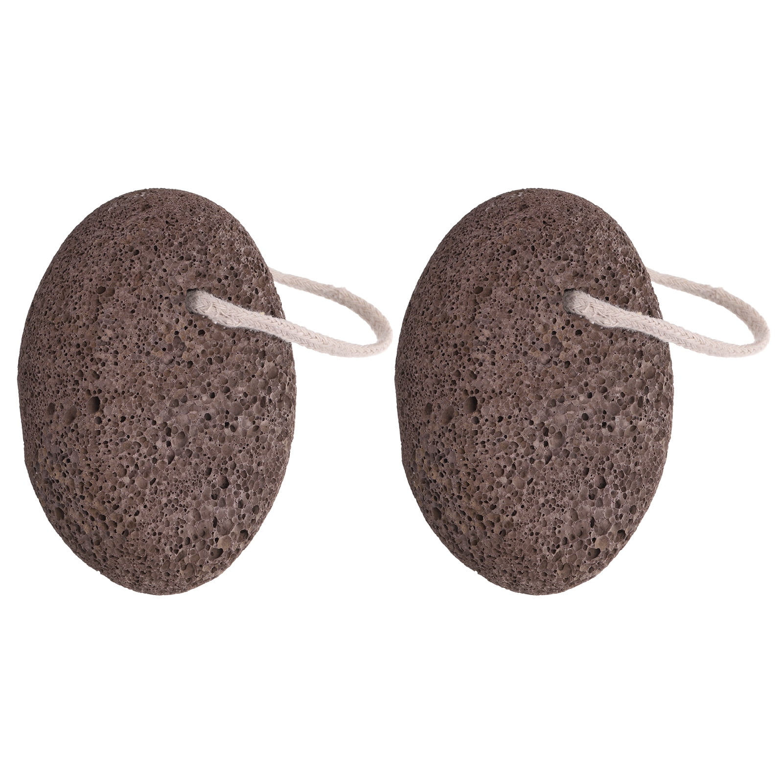 Uxcell 2pcs Foot Pumice Stone for Feet Hard Skin Remover, Natural ...