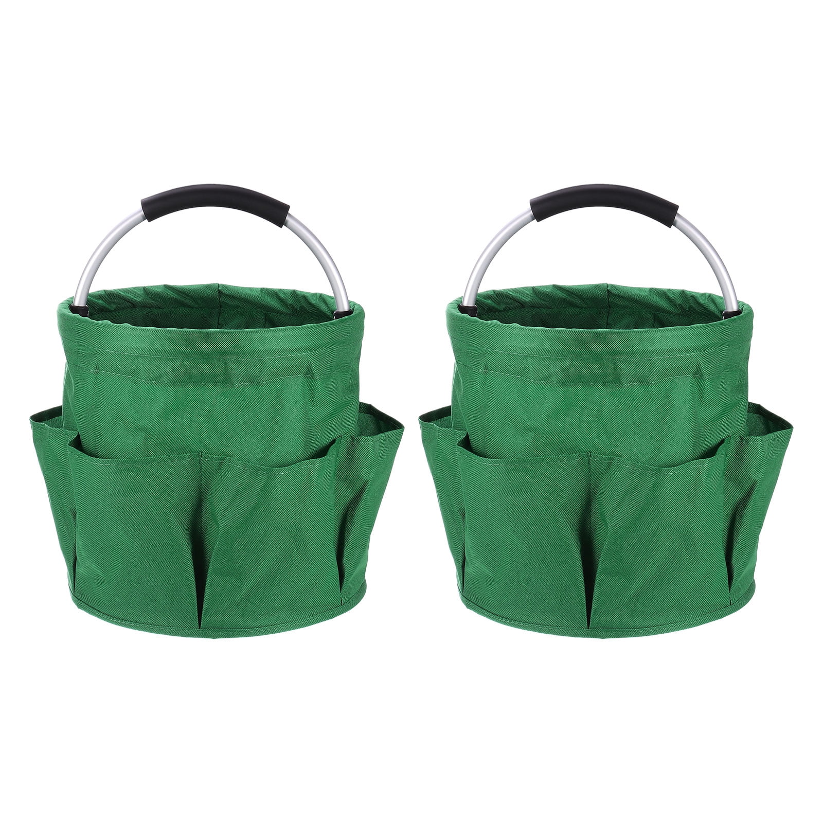 Uxcell 2pcs Garden Tool Bag 280mm x 280mm Oxford with Pockets Garden ...