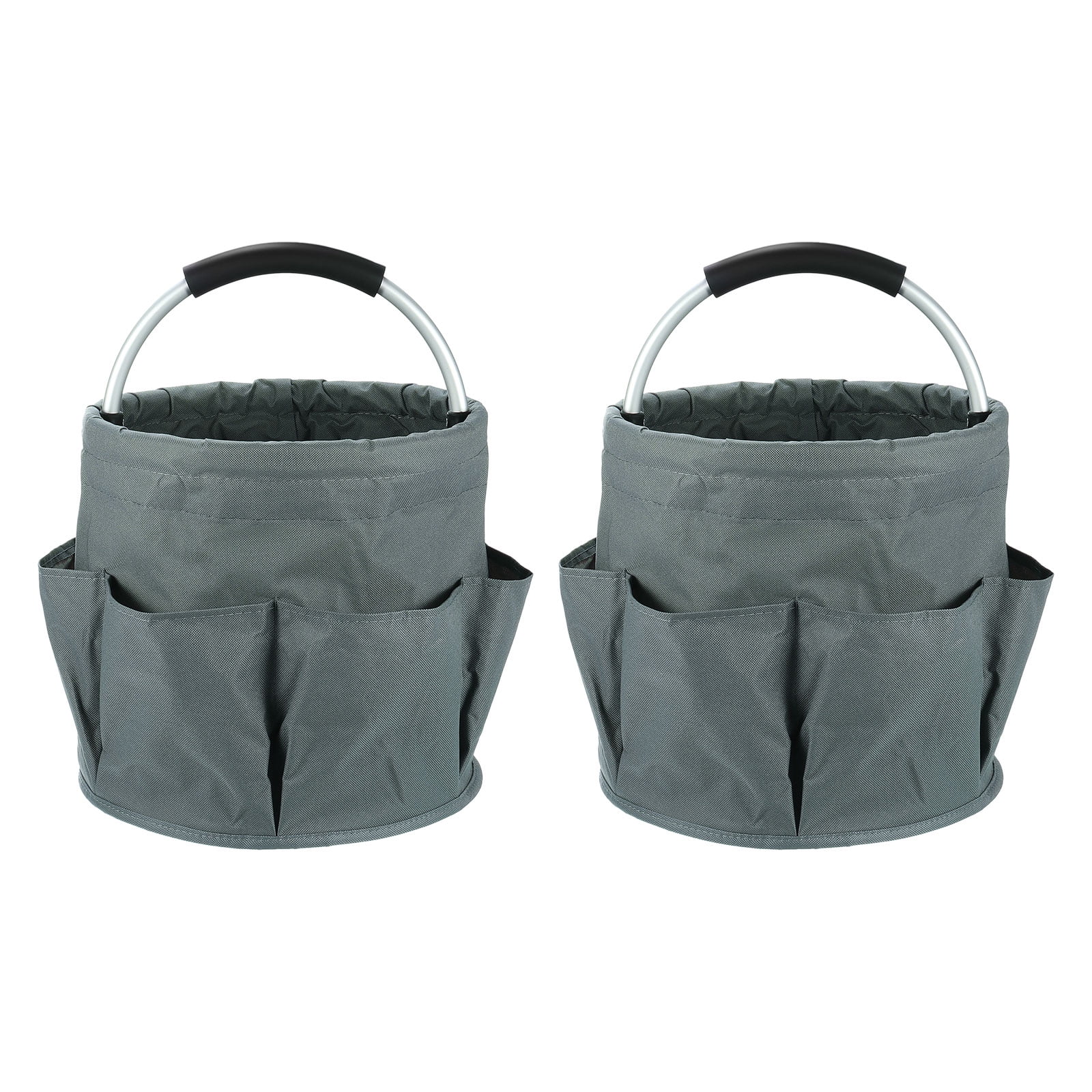 Uxcell 2pcs Garden Tool Bag 280mm x 280mm Oxford with Pockets Garden ...