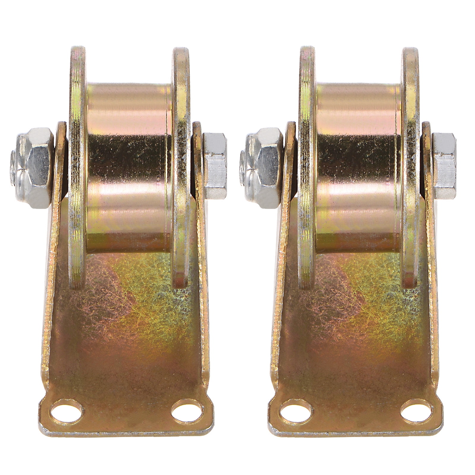 Uxcell 2pcs H Groove Caster 2.2" H-Shaped Sliding Gate Wheel Load ...