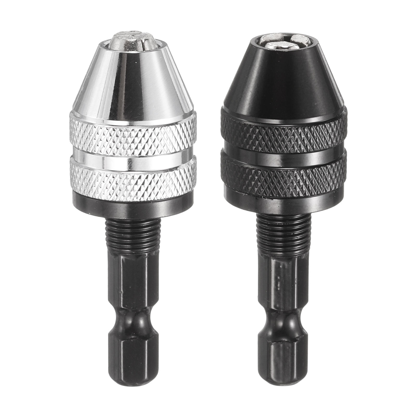 Uxcell 2pcs Keyless Drill Chuck Set for Electric Drills and ...