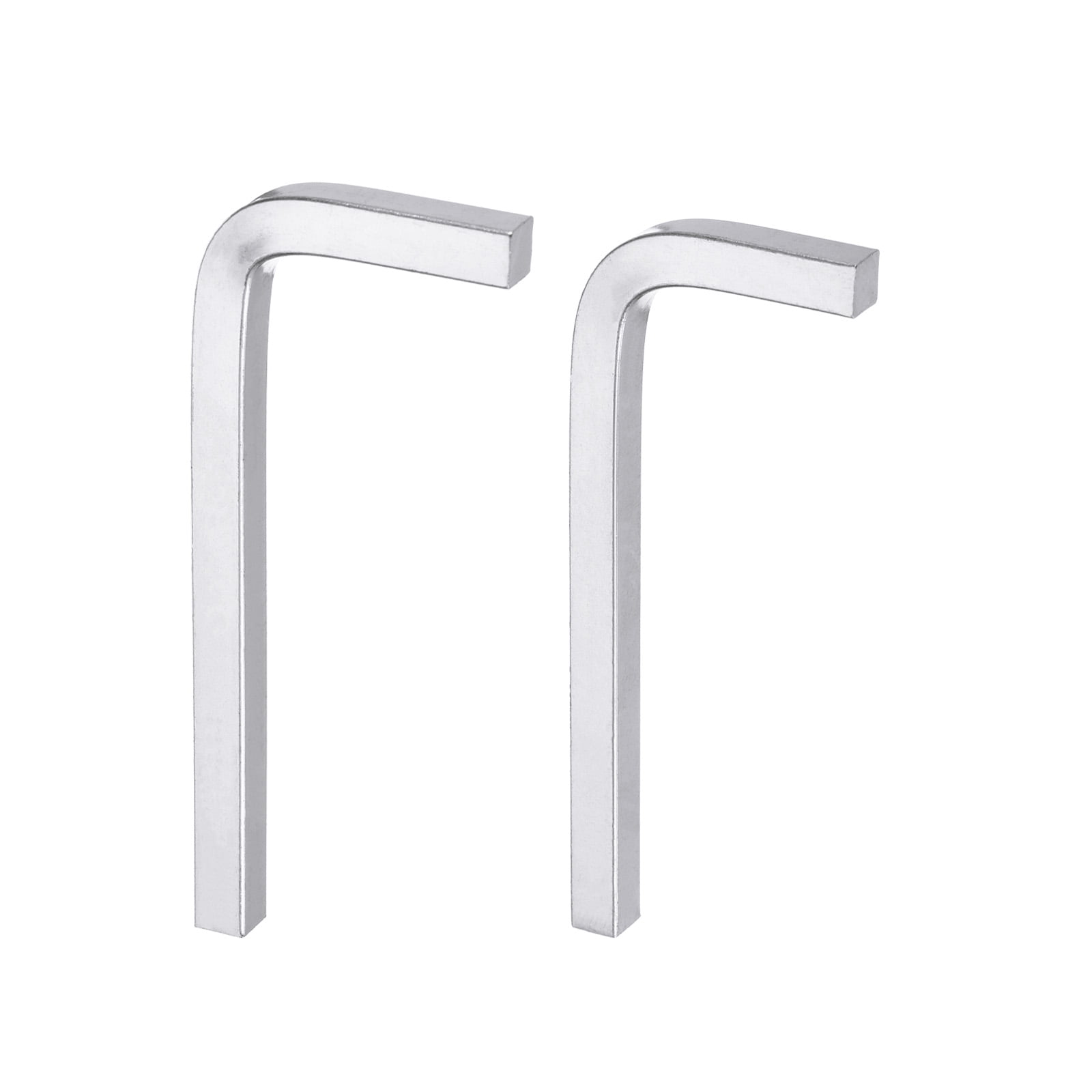 Uxcell 2pcs L-Shaped Square Head Wrench 7mm 8mm CR-V L-Key 4 Points ...
