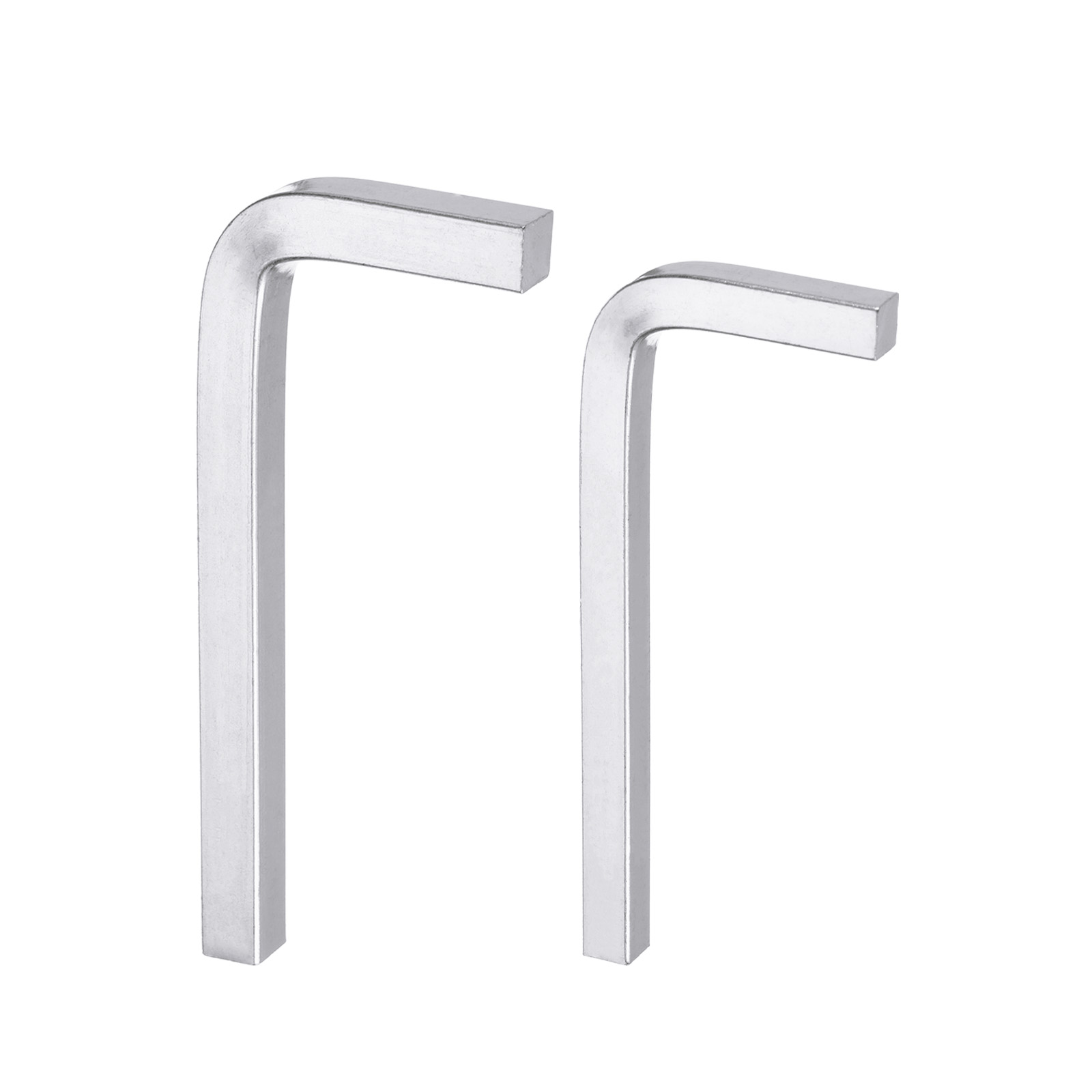 Uxcell 2pcs L-Shaped Square Head Wrench 8mm 10mm CR-V L-Key 4 Points ...