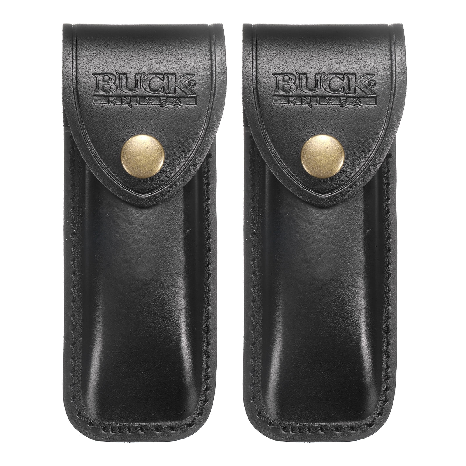 Uxcell 2pcs Leather Knife Sheath 5.71" with Hole for Belt Folding Knife ...